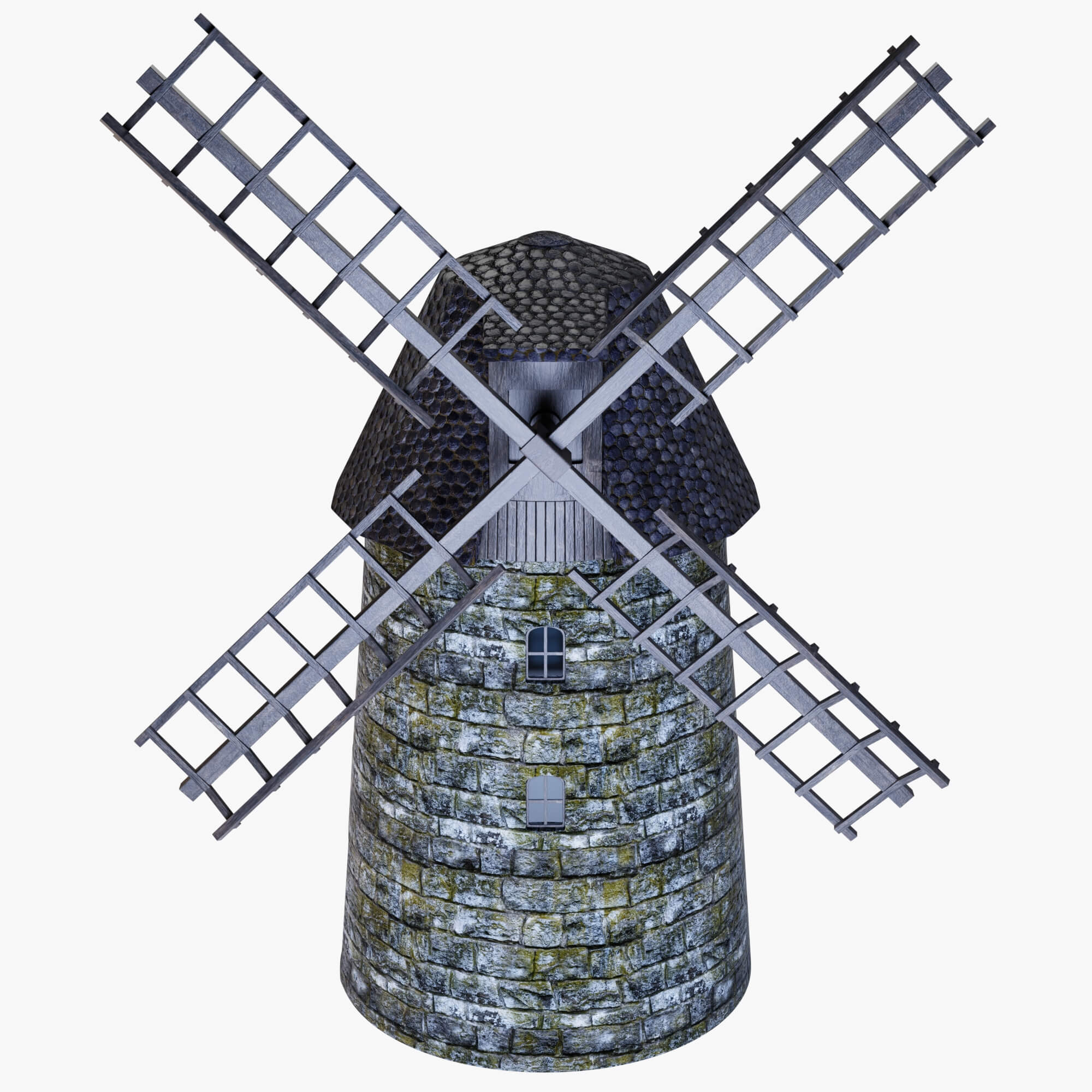 Old Windmill - 3D Model by 3DModelingCorp