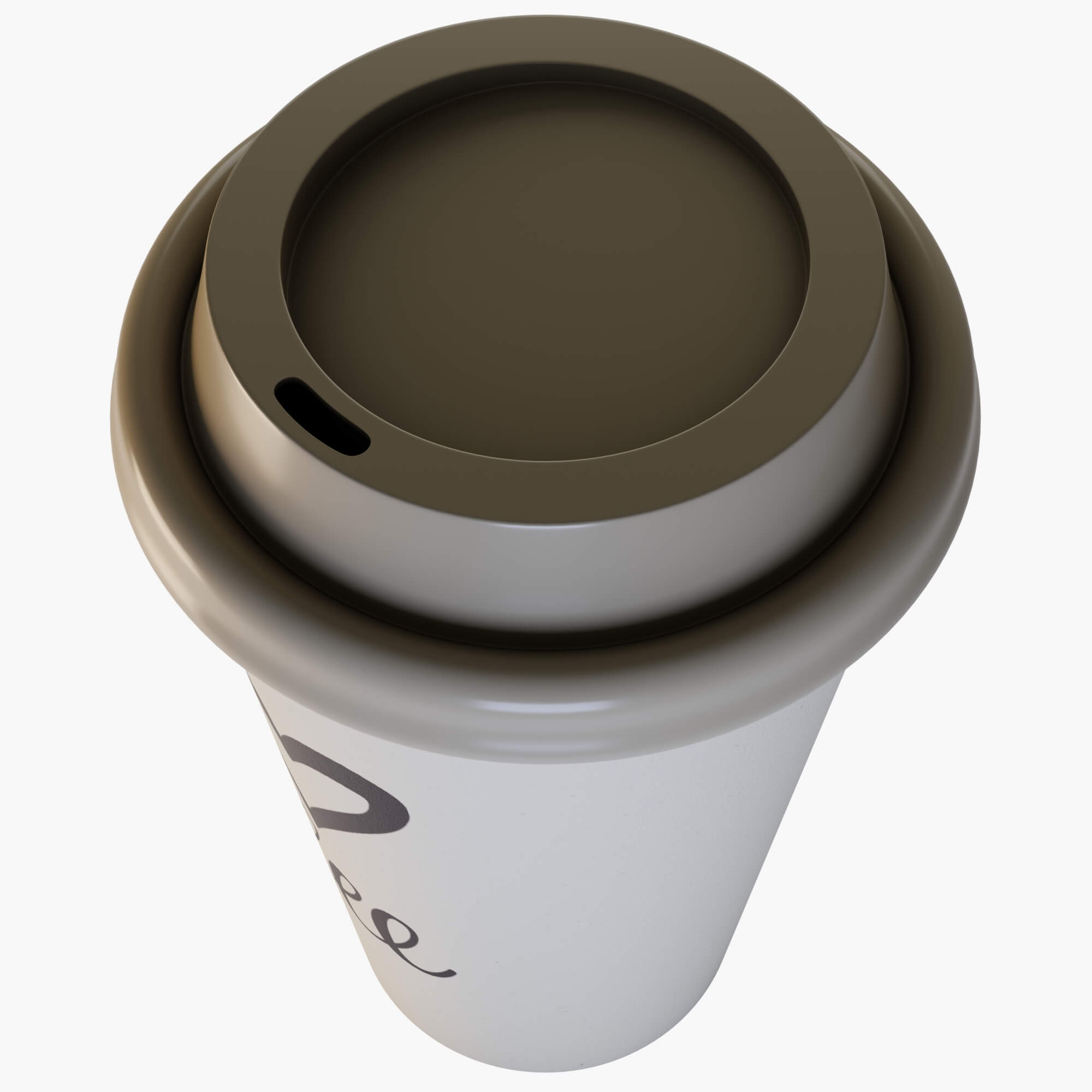 On the Go Cup Coffee - 3D Model by 3DModelingCorp