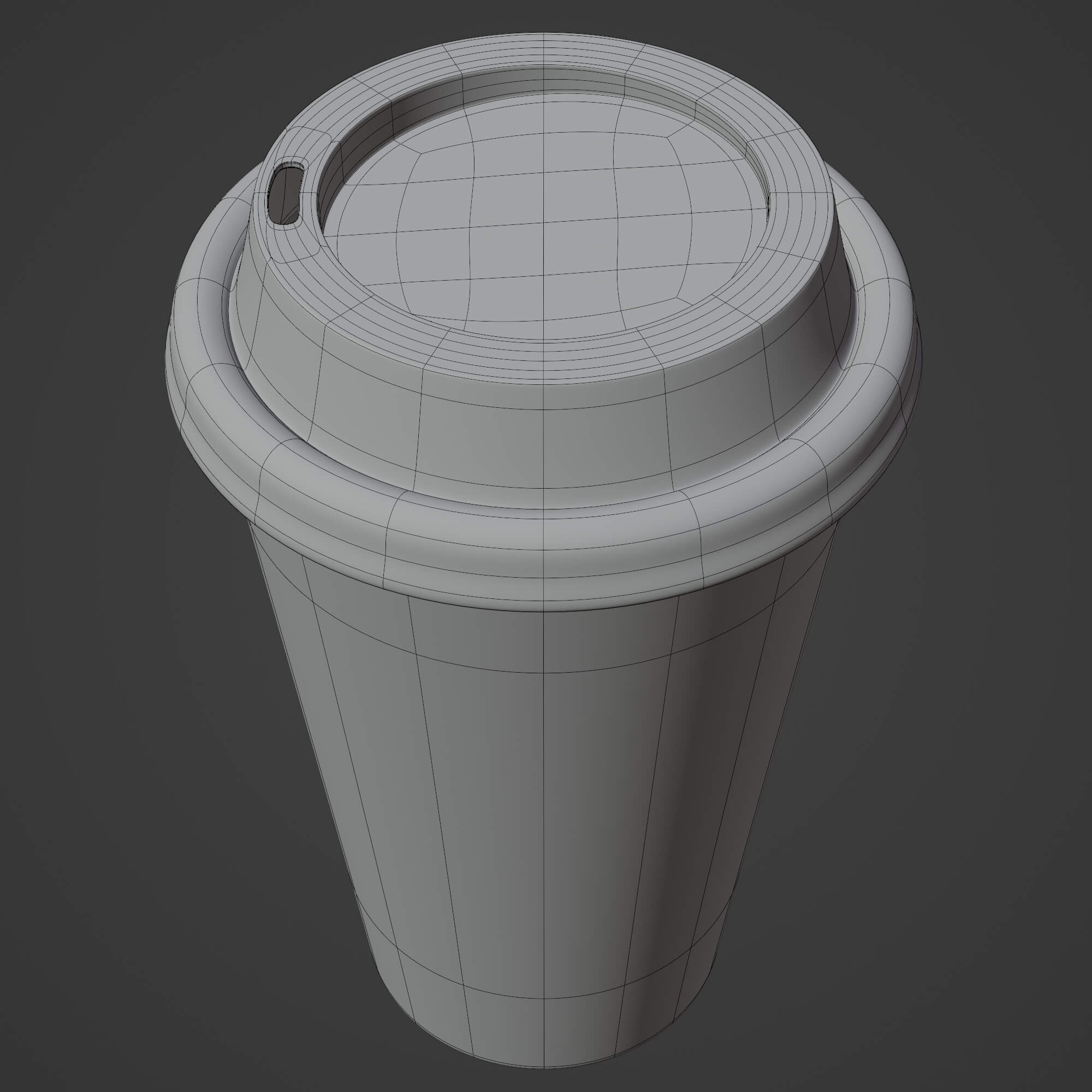 On the Go Cup Coffee - 3D Model by 3DModelingCorp