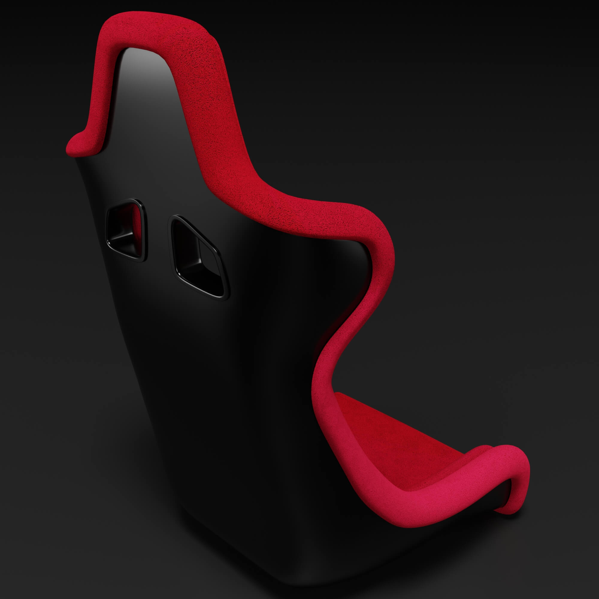 Racing Car Seat - 3D Model by 3DModelingCorp
