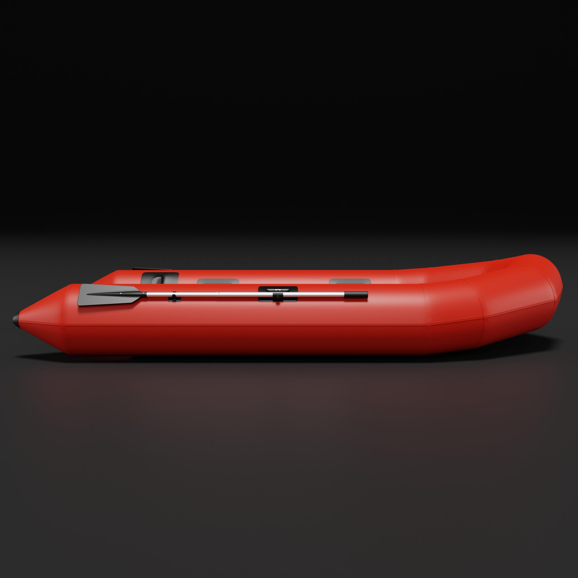 Rescue Boat 3D by 3DModelingCorp