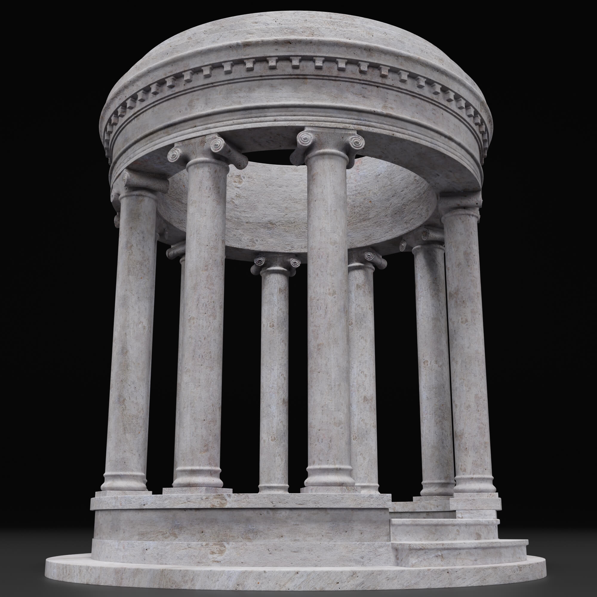 Sculpture Column - 3D Model by 3DModelingCorp