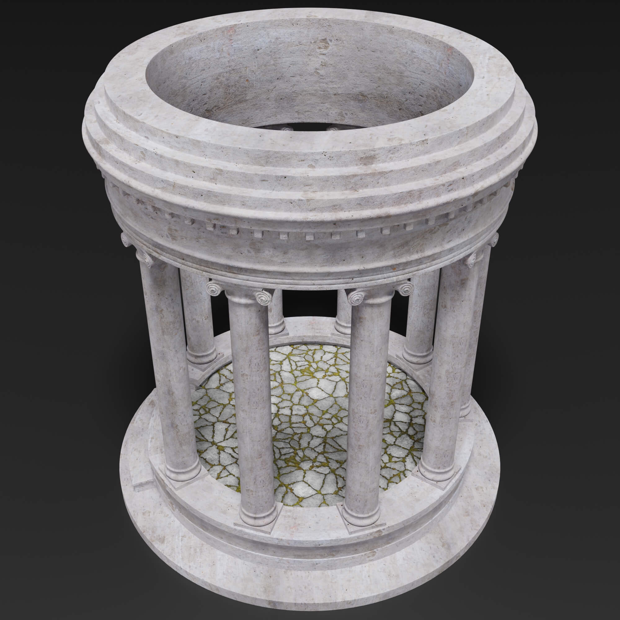 Sculpture Column - 3D Model by 3DModelingCorp