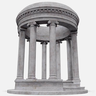 Sculpture Column - 3D Model by 3DModelingCorp