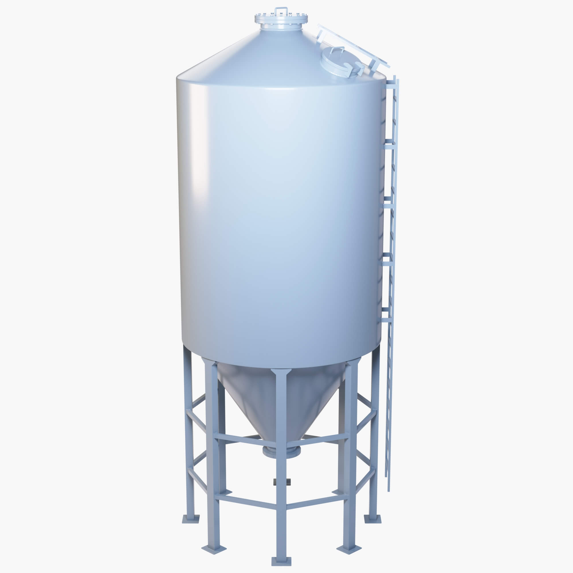 Silo Storage - 3D Model by 3DModelingCorp