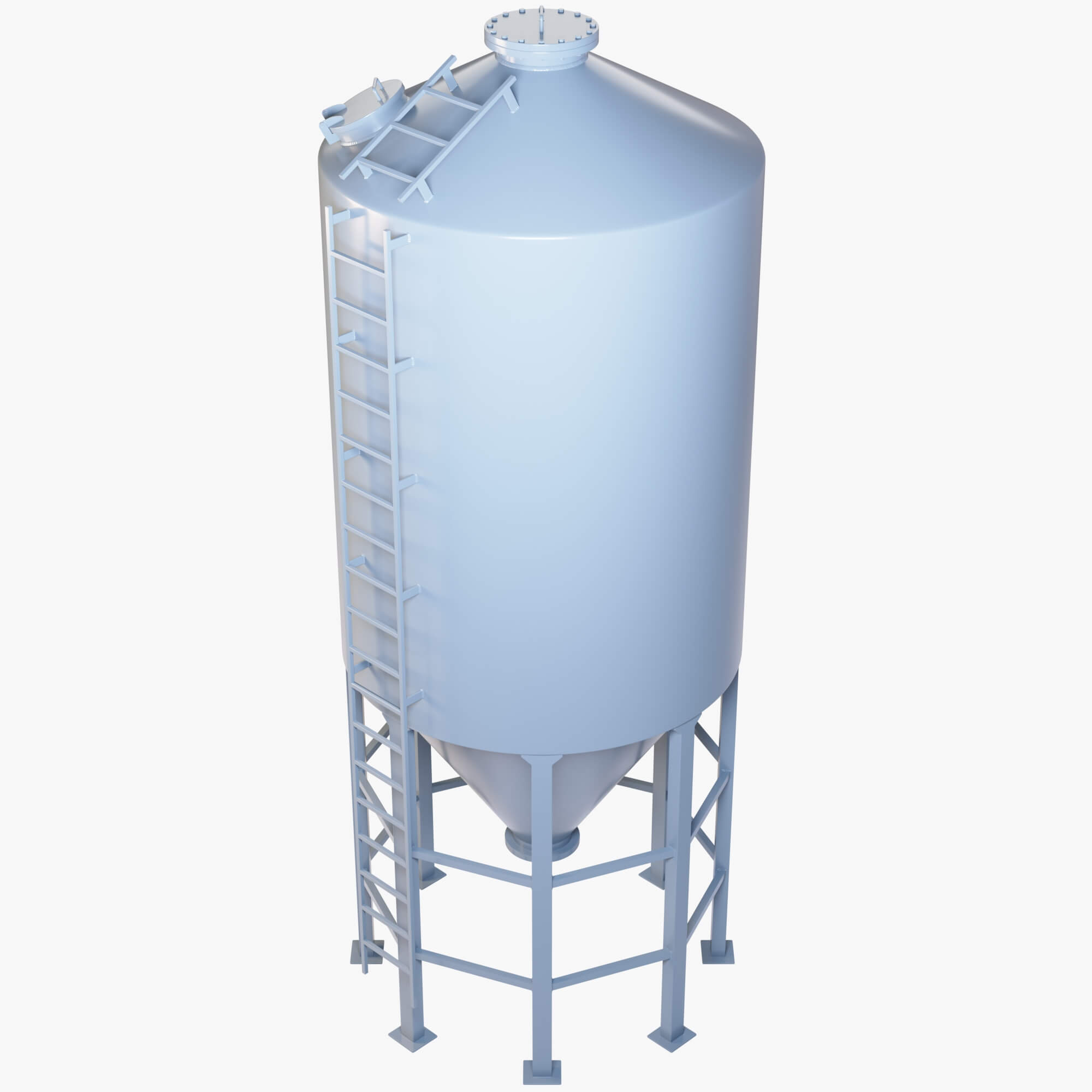 Silo Storage - 3D Model by 3DModelingCorp