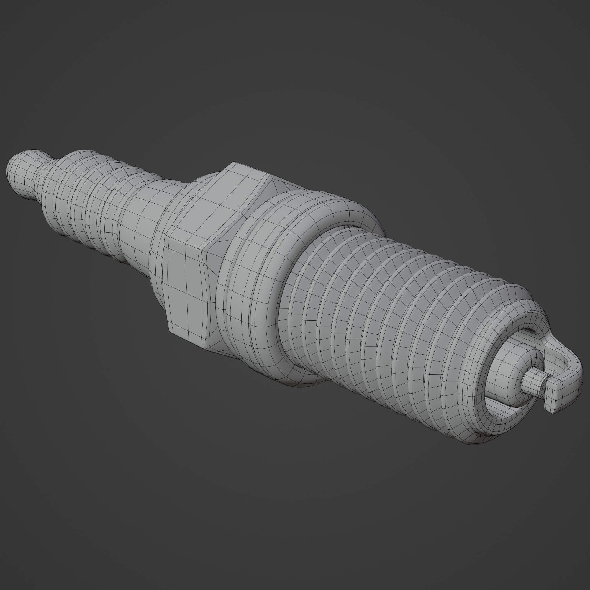 Spark Plug 3D by 3DModelingCorp
