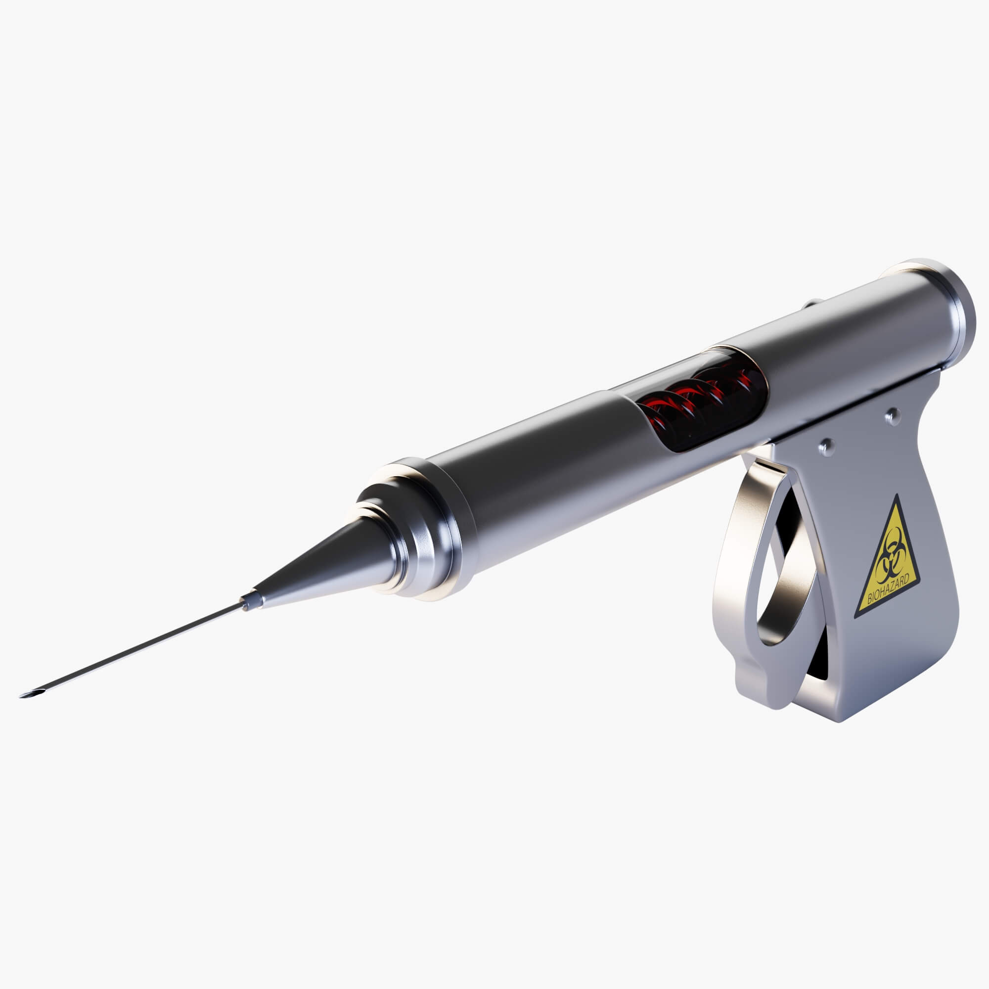 Syringe Gun 3D by 3DModelingCorp