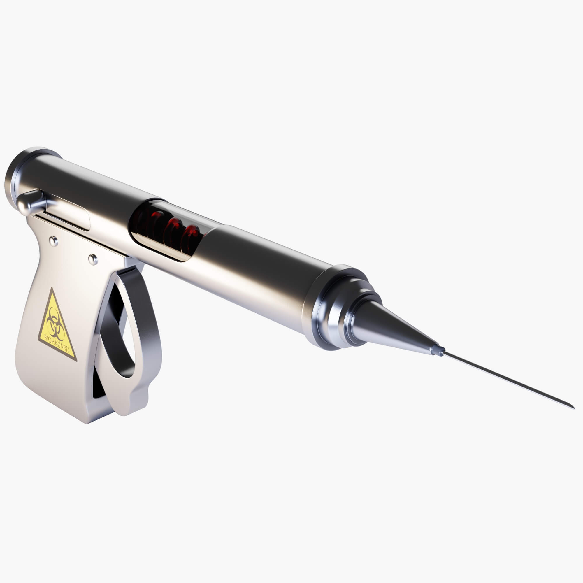 Syringe Gun 3D by 3DModelingCorp