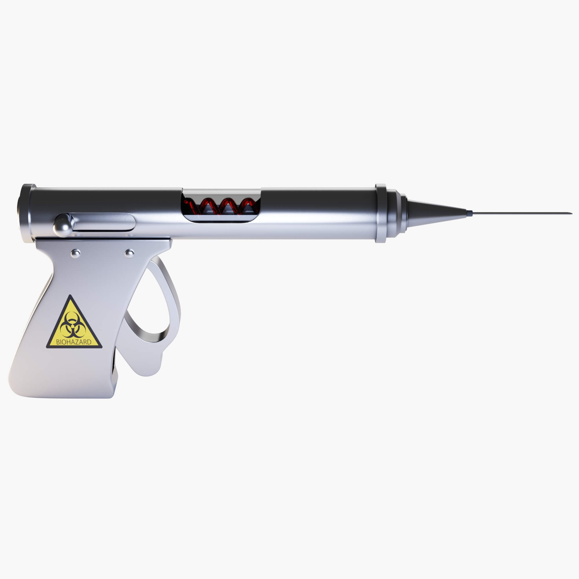 Syringe Gun 3D by 3DModelingCorp