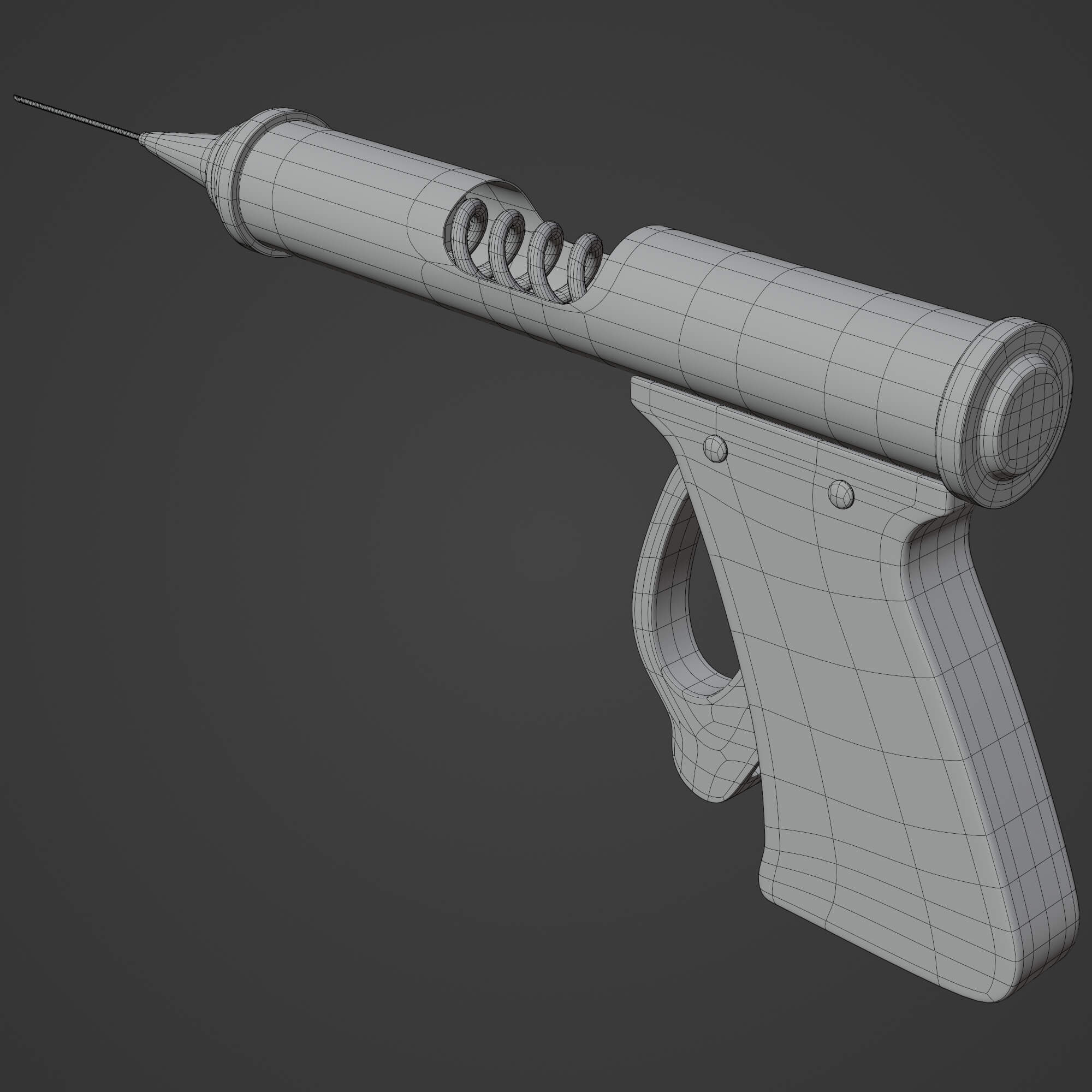 Syringe Gun 3D by 3DModelingCorp