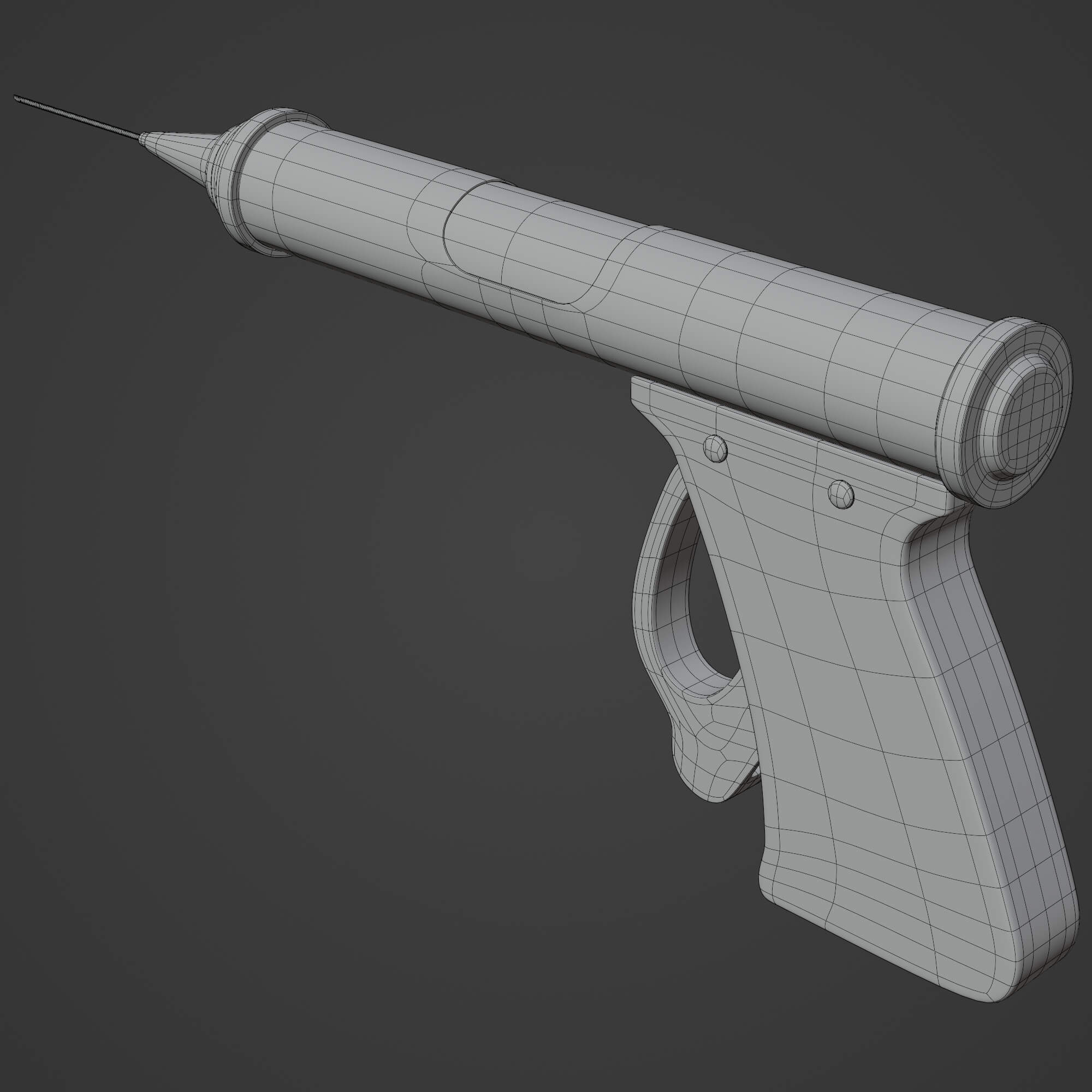 Syringe Gun 3D by 3DModelingCorp