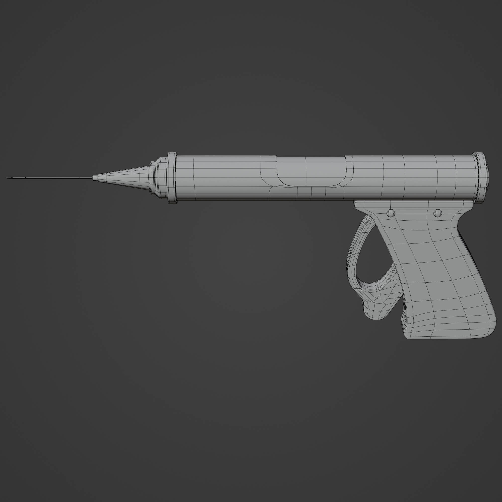 Syringe Gun 3D by 3DModelingCorp