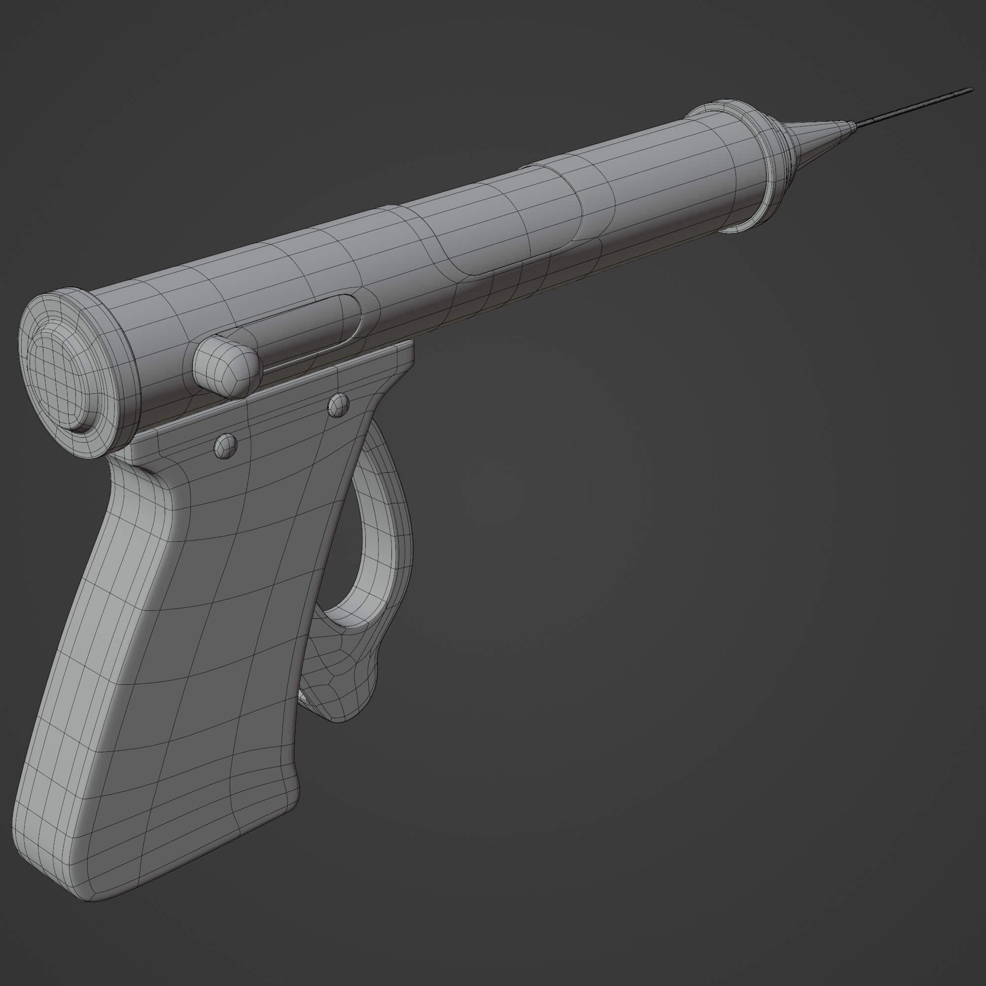 Syringe Gun 3D by 3DModelingCorp