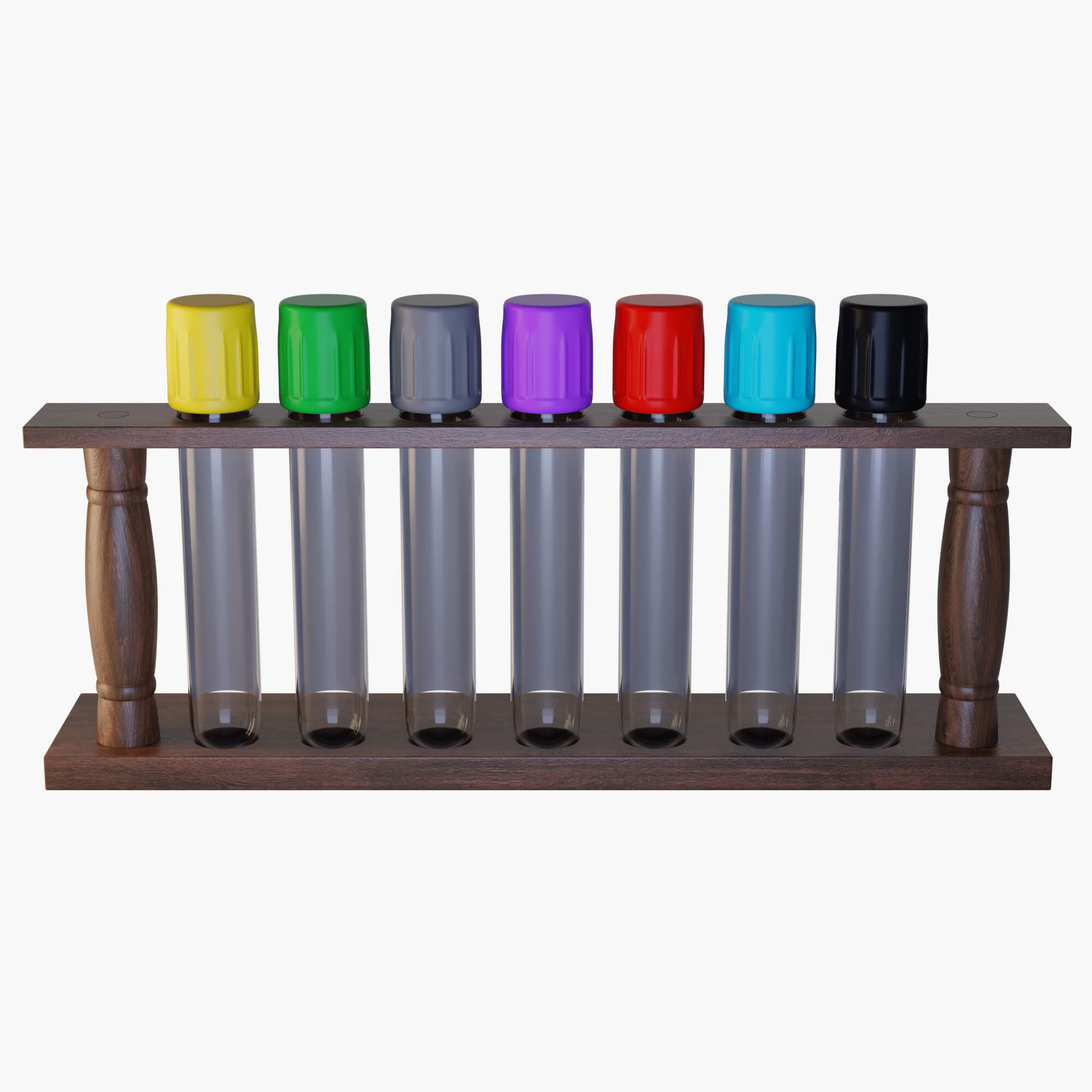 Test Lab Tubes - 3D Model by 3DModelingCorp