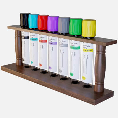 Test Lab Tubes - 3D Model by 3DModelingCorp