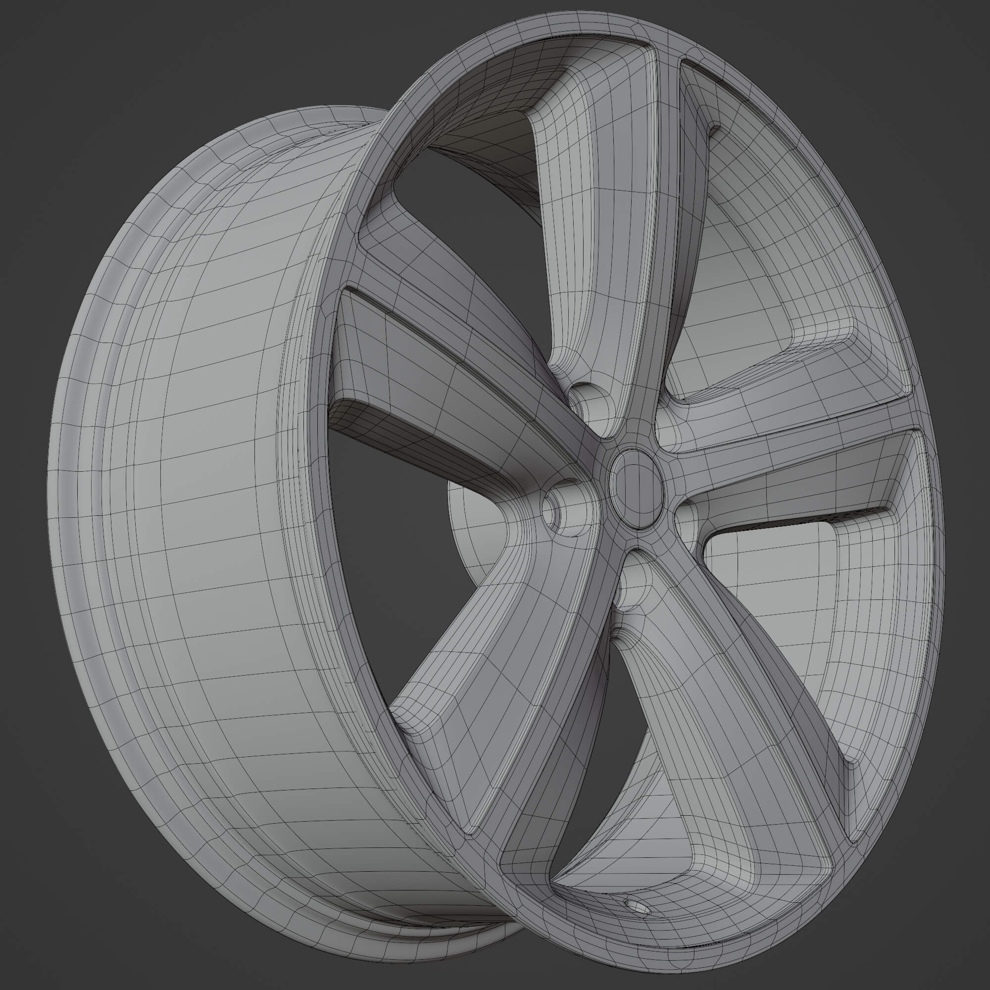 Vehicle Rim 3D by 3DModelingCorp