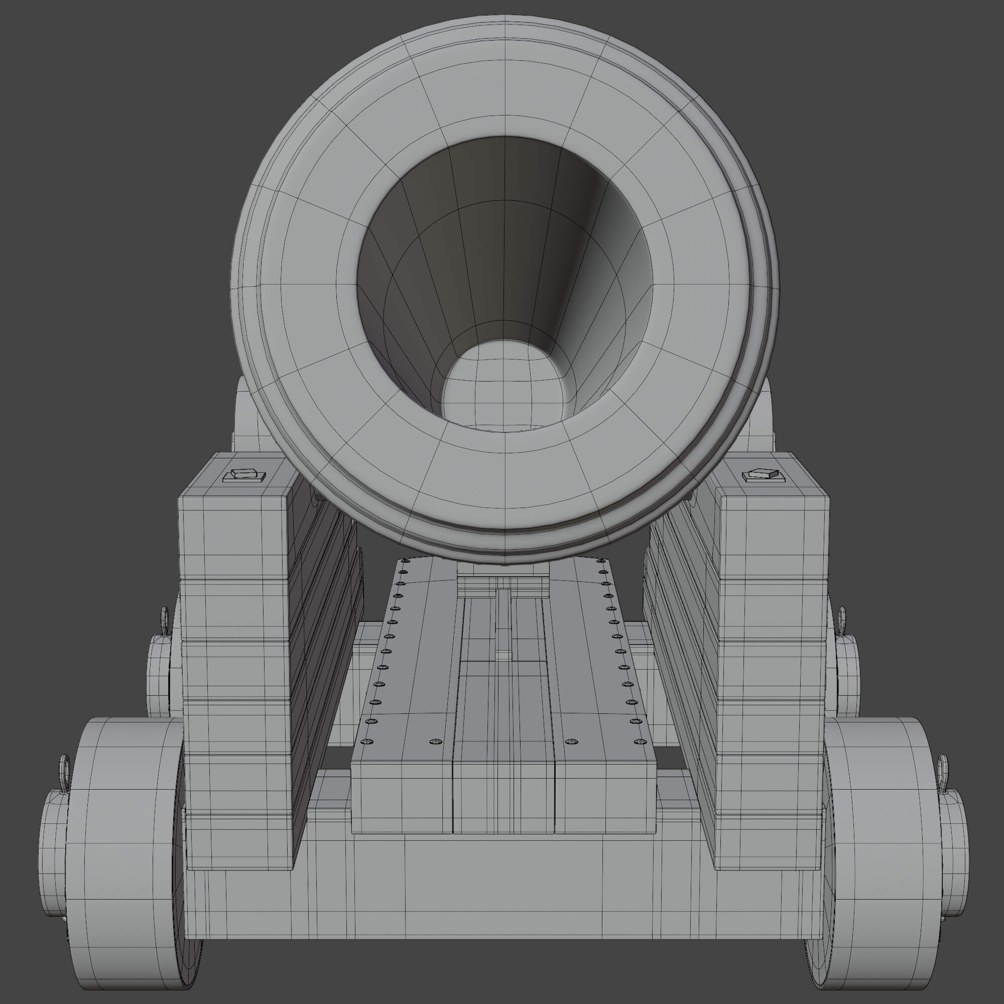 Vessel Canon - 3D Model by 3DModelingCorp