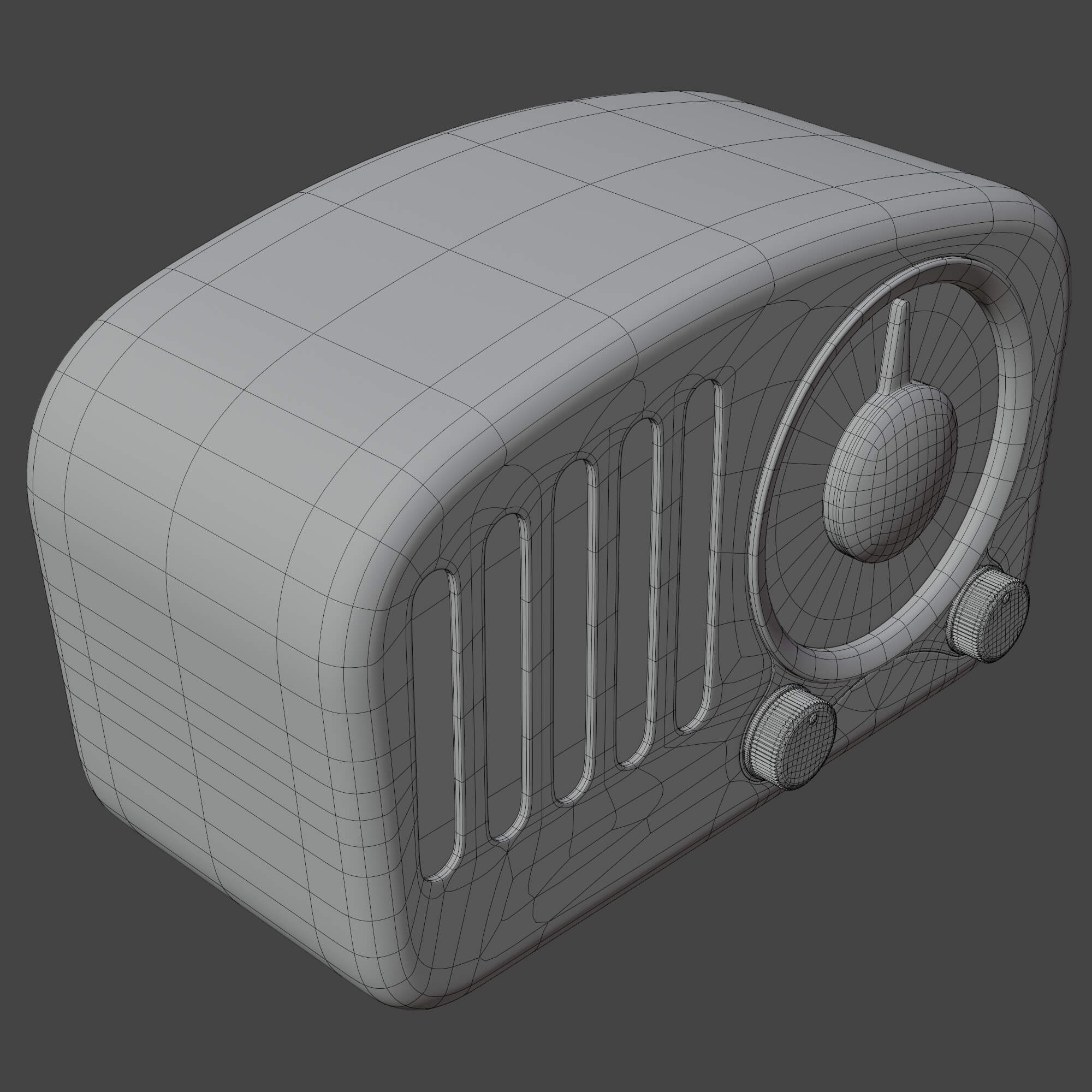 Vintage Radio - 3D Model by 3DModelingCorp