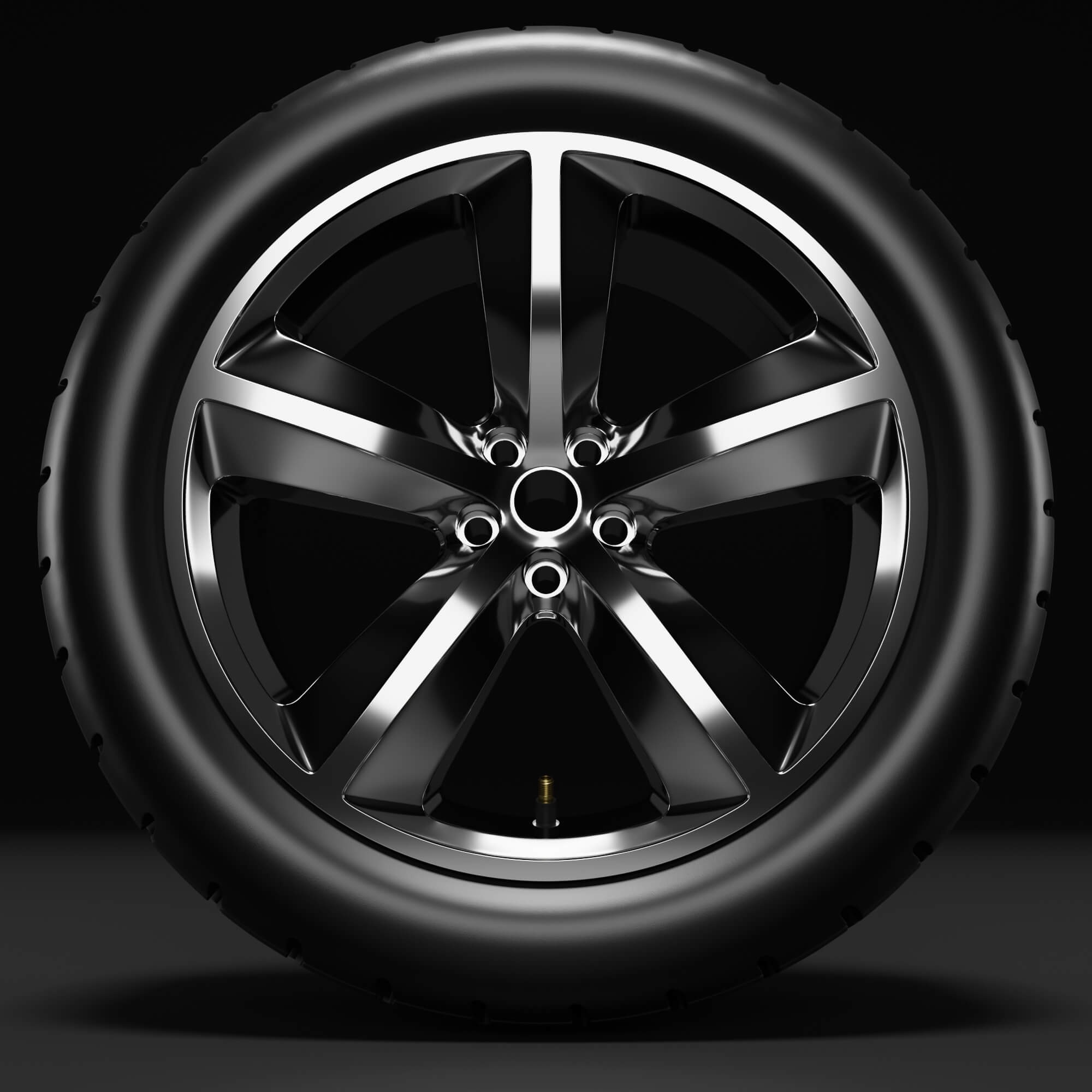 Wheel 3D Model by 3DModelingCorp