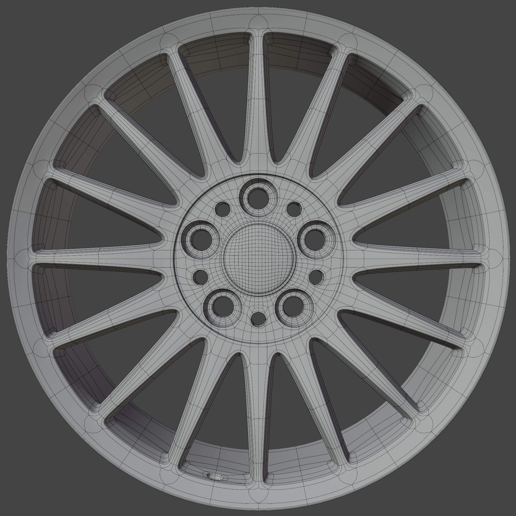Wheel Rim 3D by 3DModelingCorp