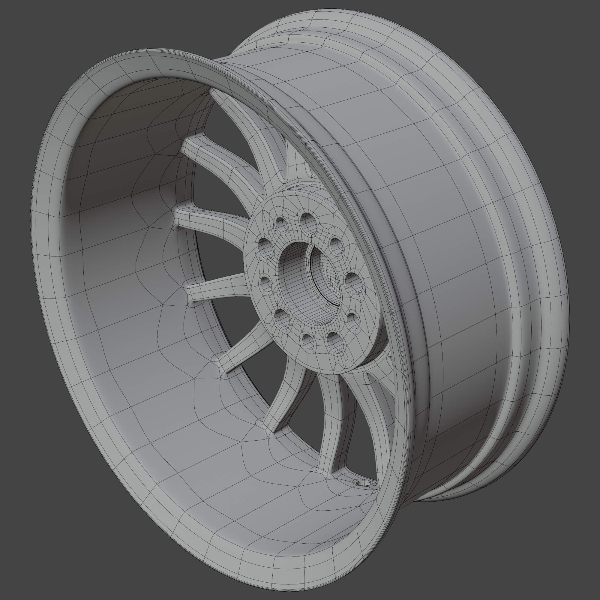 Wheel Rim 3D by 3DModelingCorp