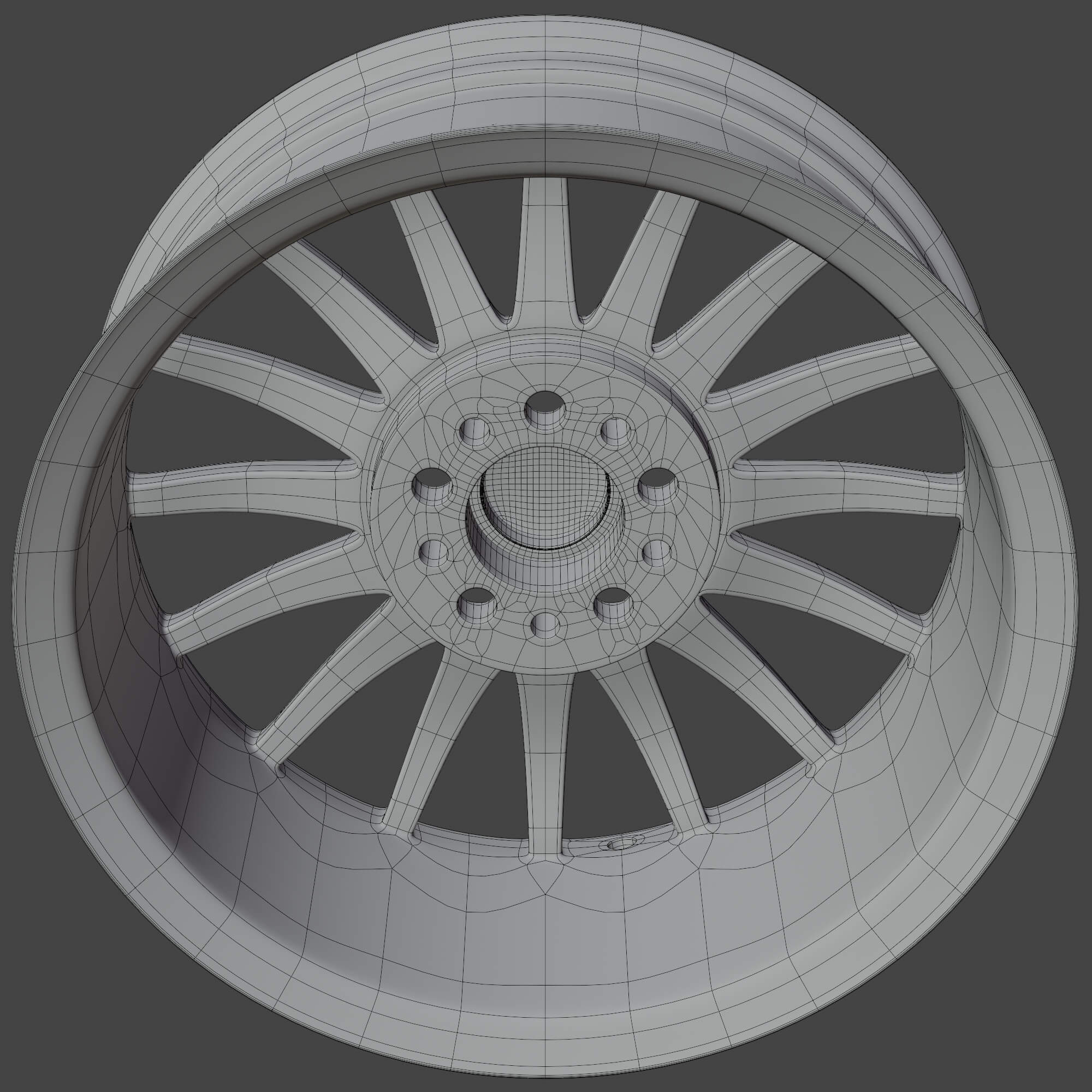 Wheel Rim 3D by 3DModelingCorp