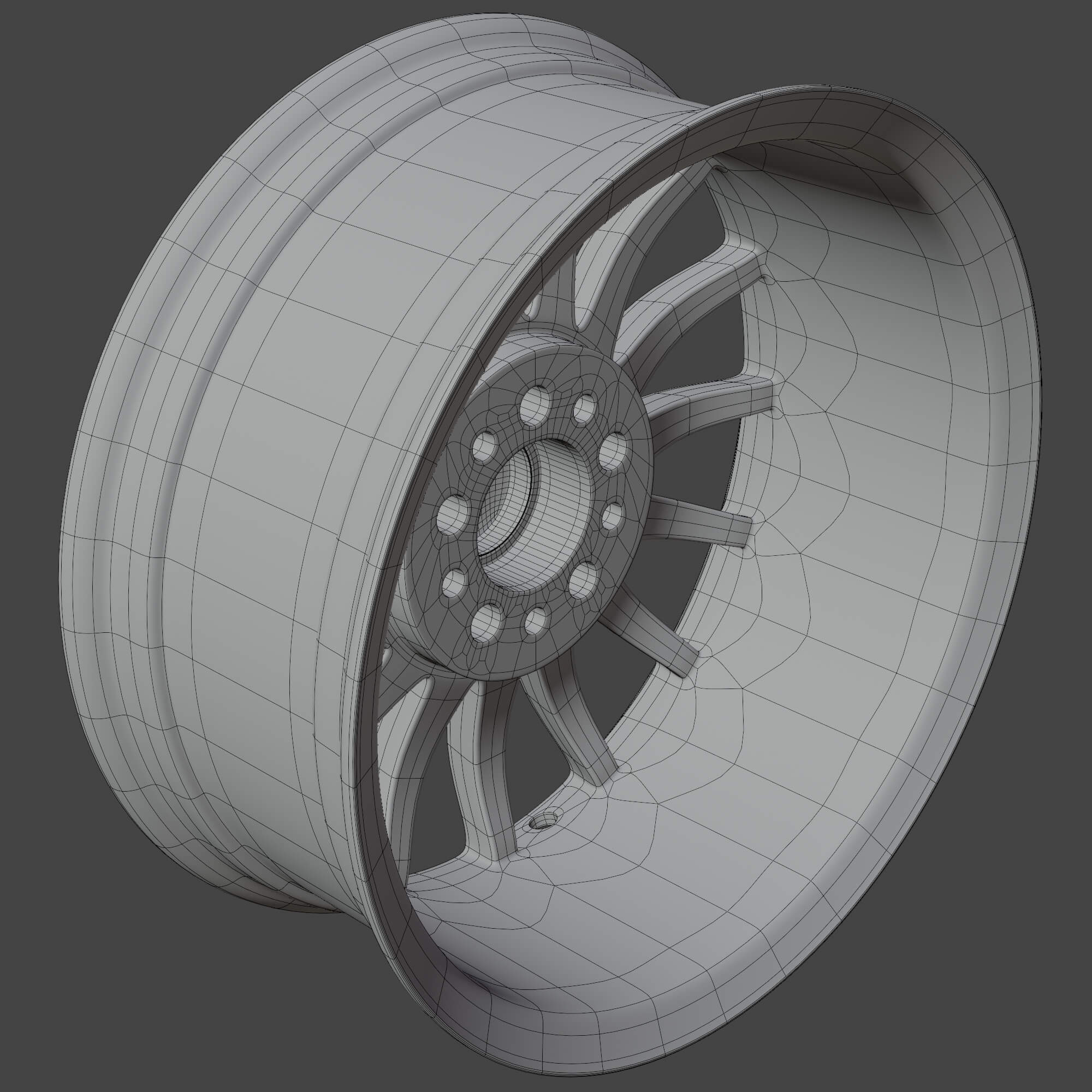 Wheel Rim 3D by 3DModelingCorp