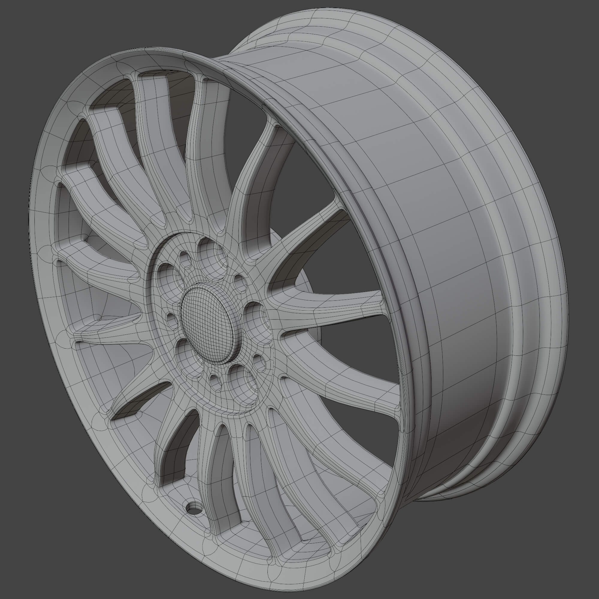 Wheel Rim 3D by 3DModelingCorp