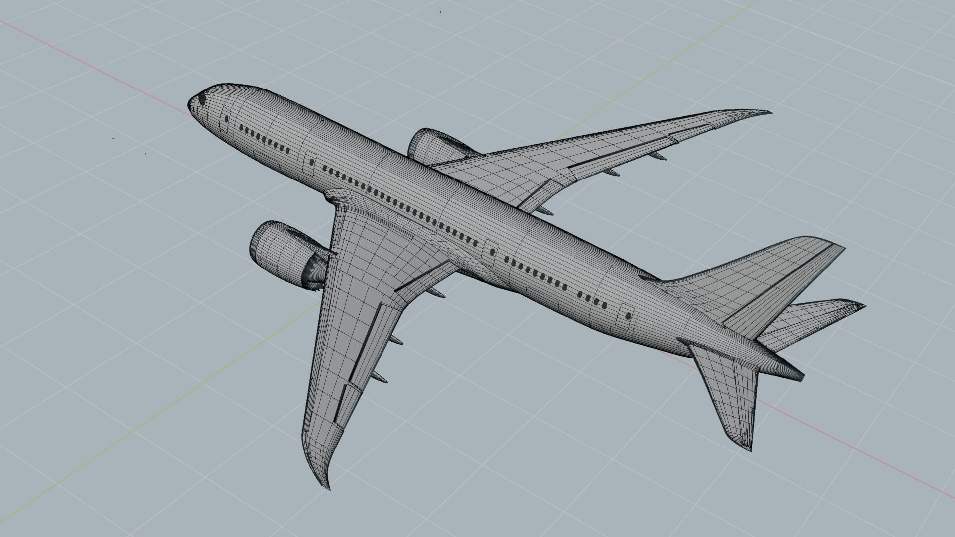 Boeing 787-8 Dreamliner CAD 3Dmodel 3D Model by 3dmodelsbyme