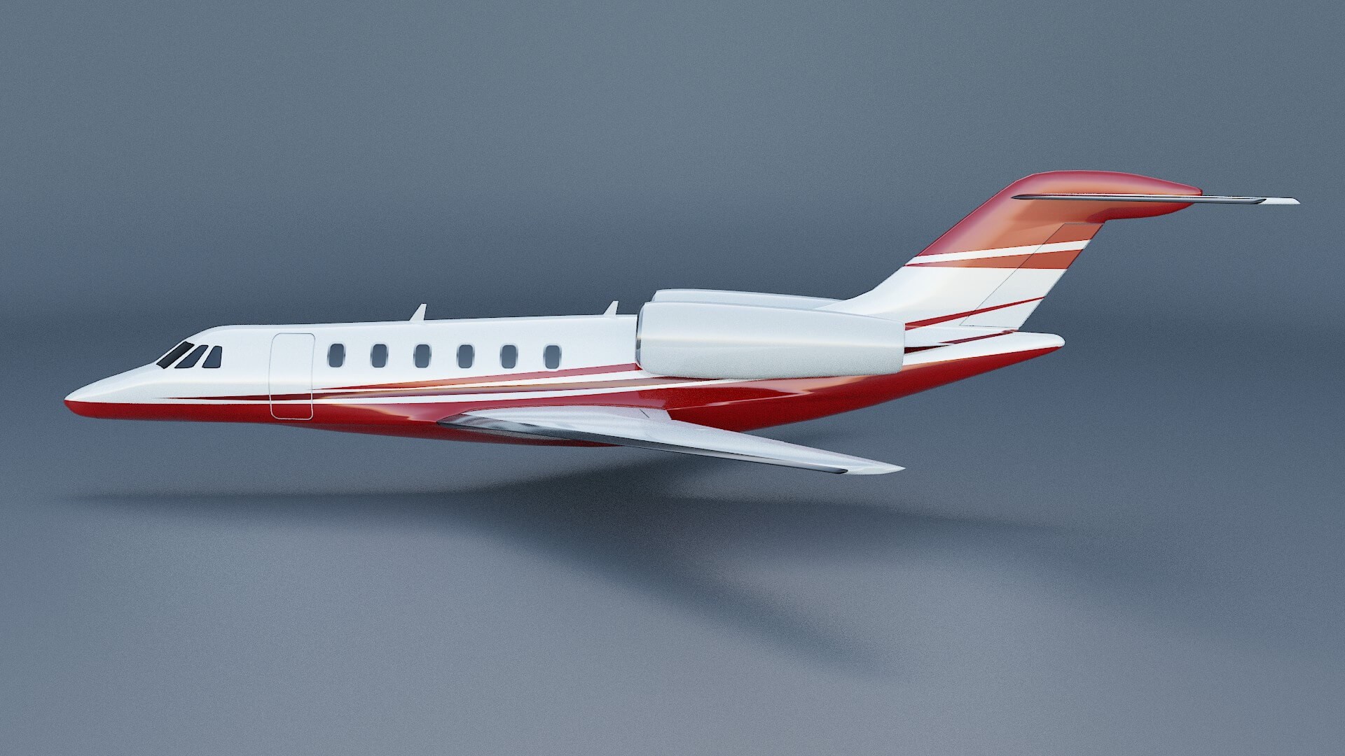 Cessna Citation X 200 Private Jet - 3D Model by 3dmodelsbyme