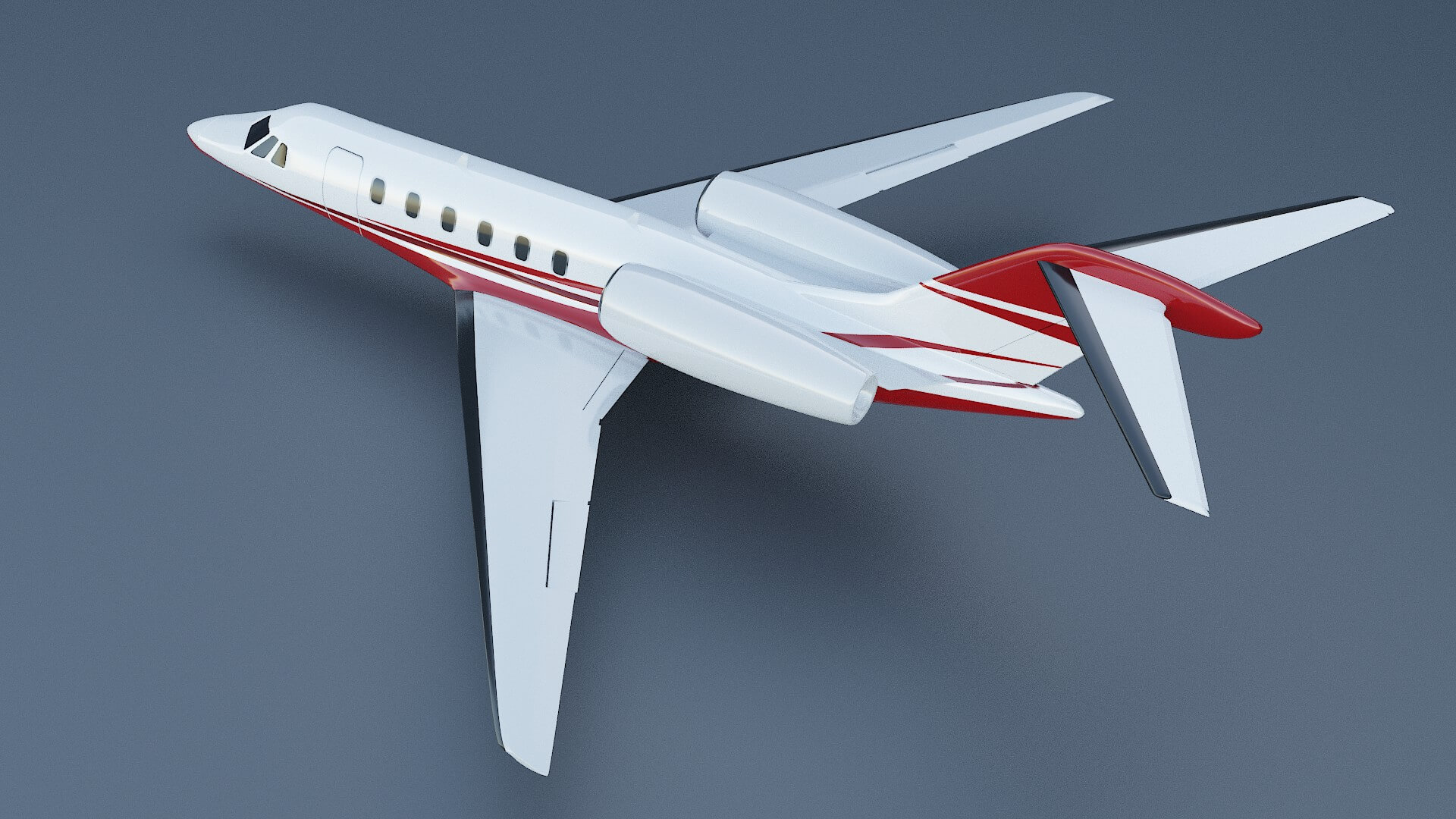 Cessna Citation X 200 Private Jet - 3D Model by 3dmodelsbyme