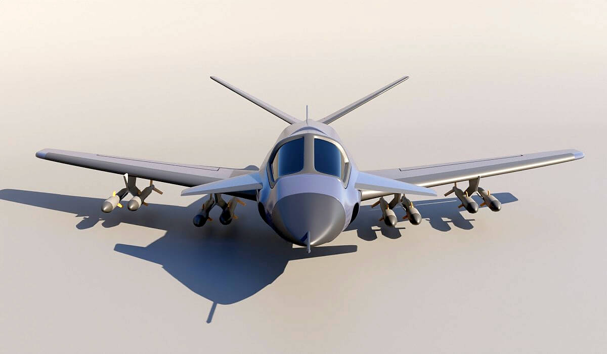 Free Generic Military Jet - Free 3D Model by 3dmodelsbyme