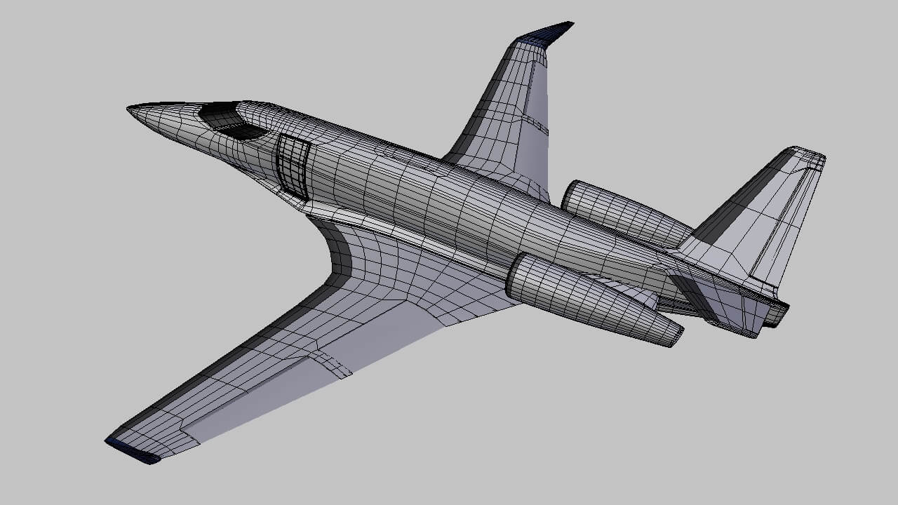 Space Eagle Aircraft Concept - 3D Model by 3dmodelsbyme