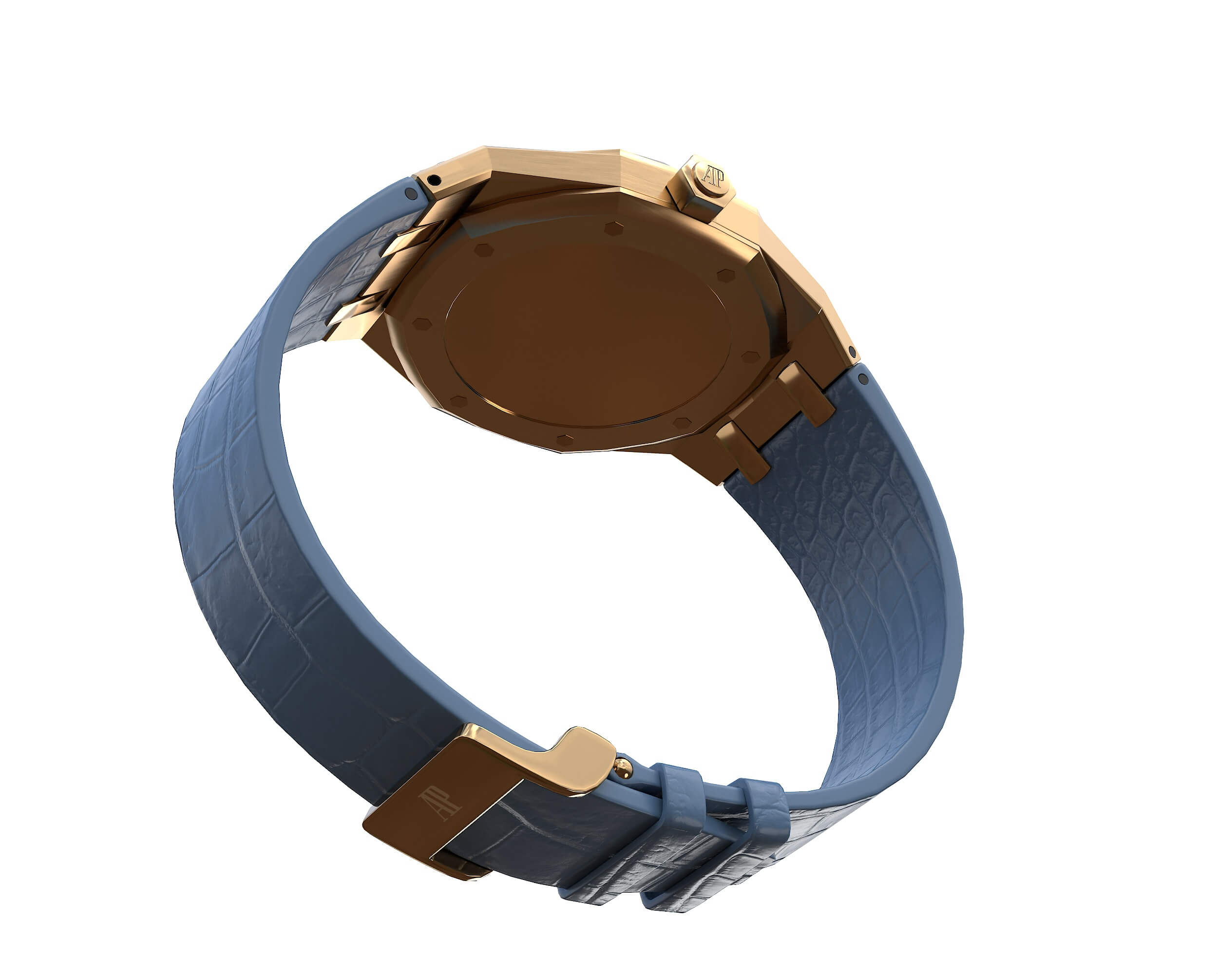 Audemars Piguet Royal Oak Watch - 3D Model by 3dmonk