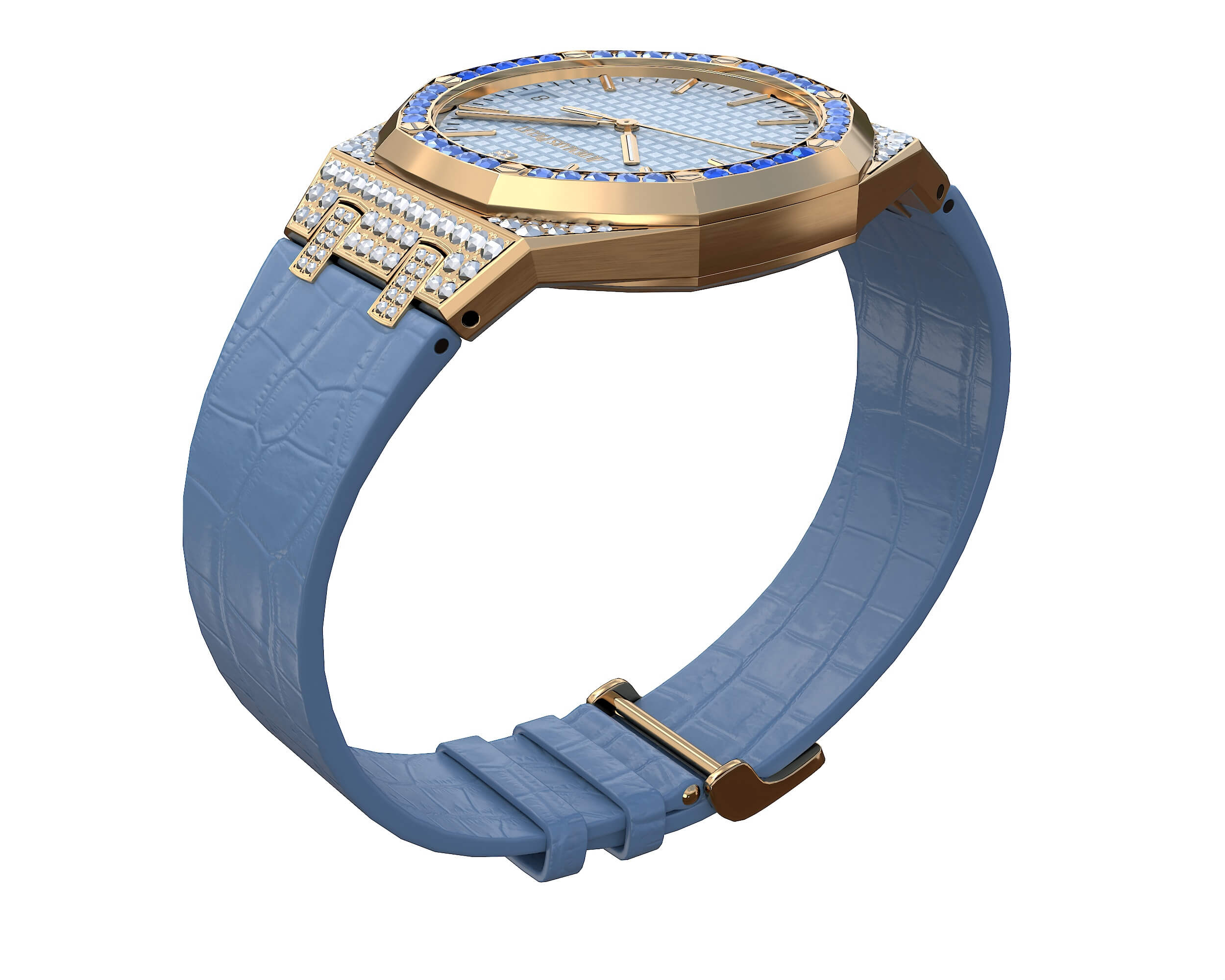 Audemars Piguet Royal Oak Watch - 3D Model by 3dmonk