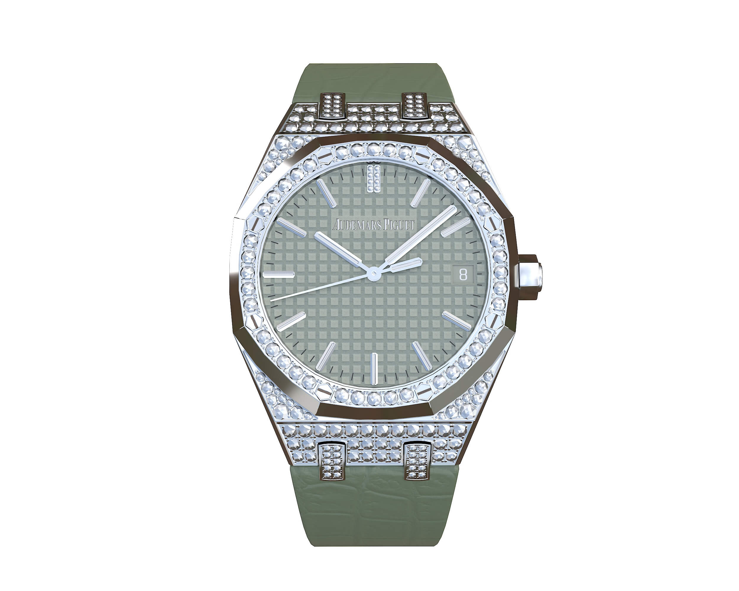 Audemars Piguet Royal Oak Watch - 3D Model by 3dmonk