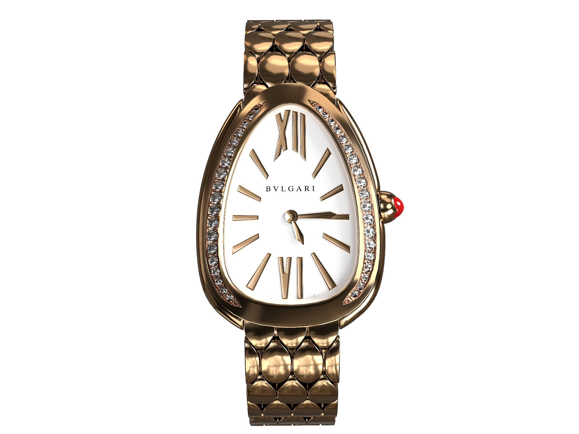 Bulgari Serpenti Seduttori Women Watch - 3D Model by 3dmonk