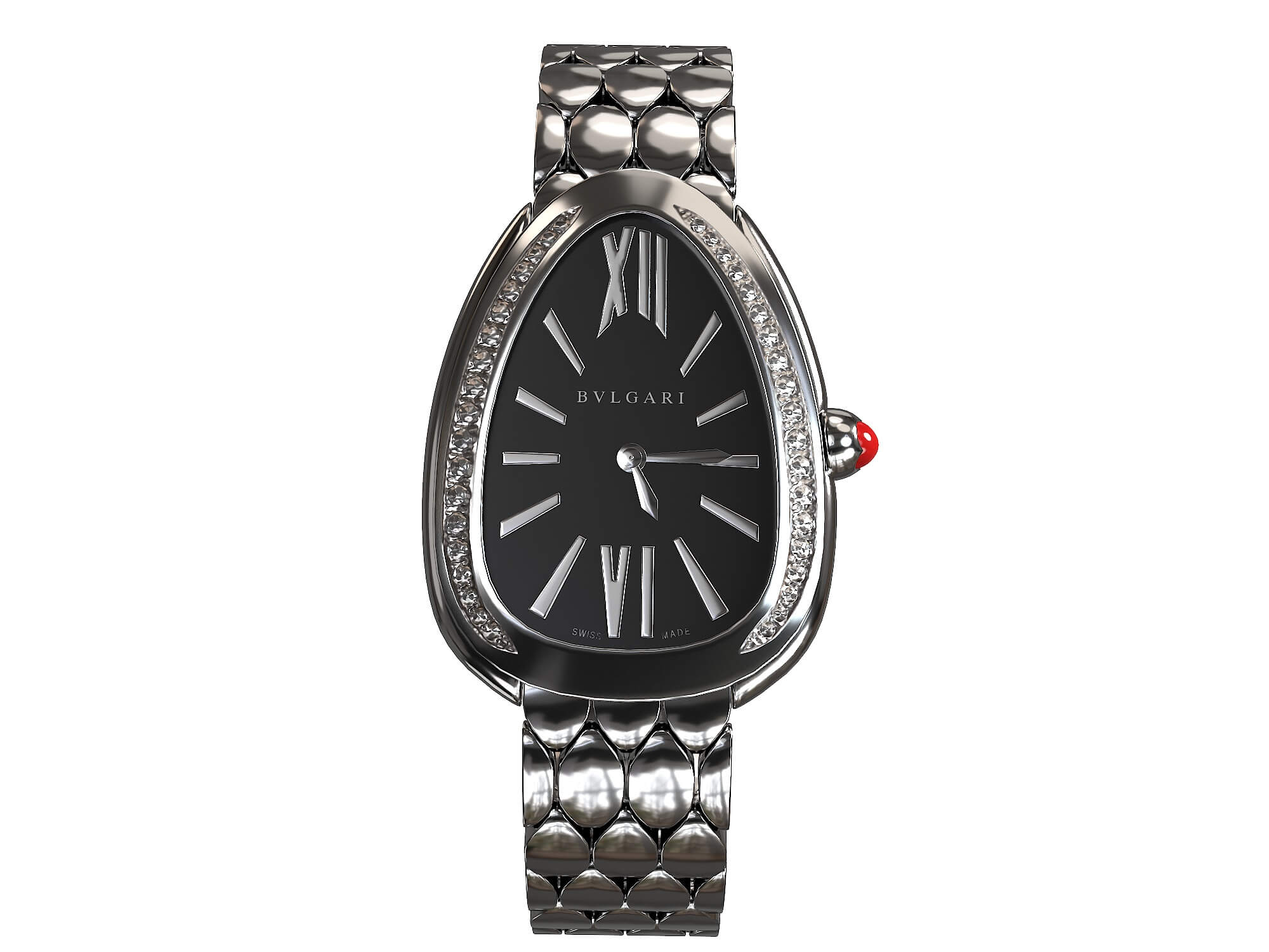 Bulgari Serpenti Seduttori Women Watch - 3D Model by 3dmonk