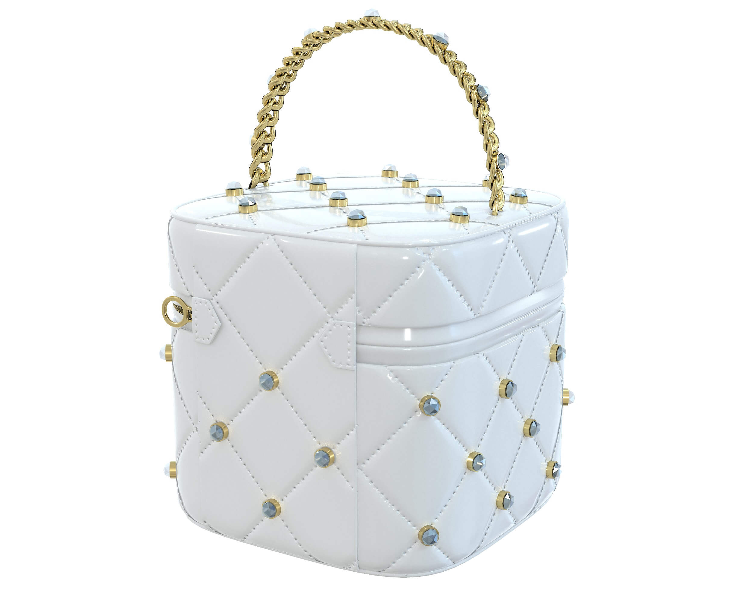 Chanel 1995 Crystal Vanity Handbag - 3D Model by 3dmonk