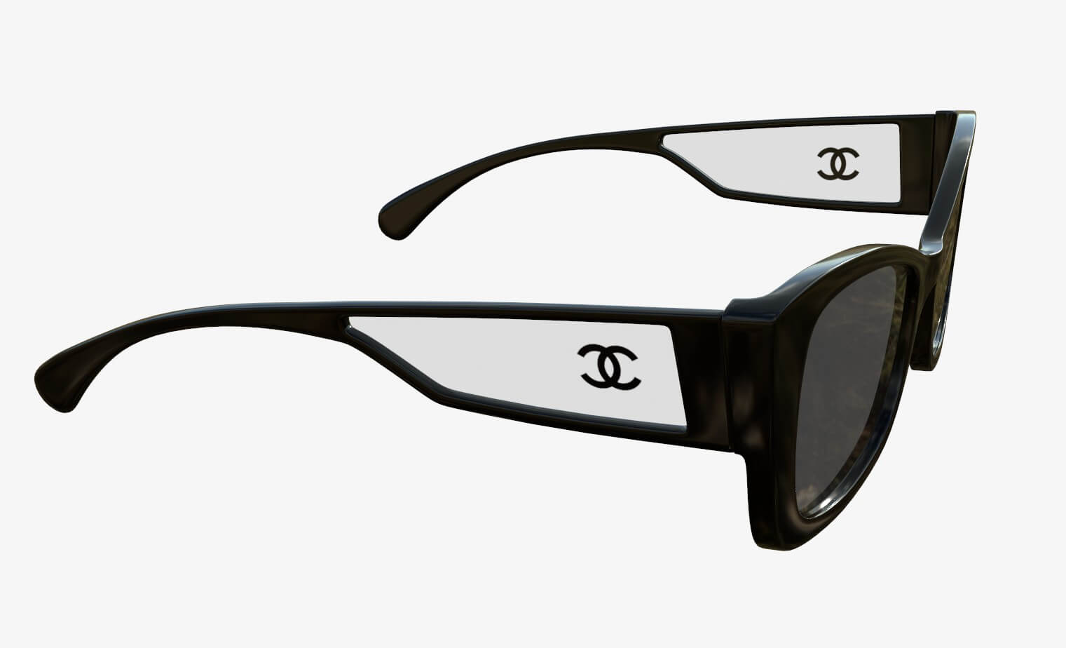 Chanel Rectangle Sunglasses 5430 - 3D Model by 3dmonk
