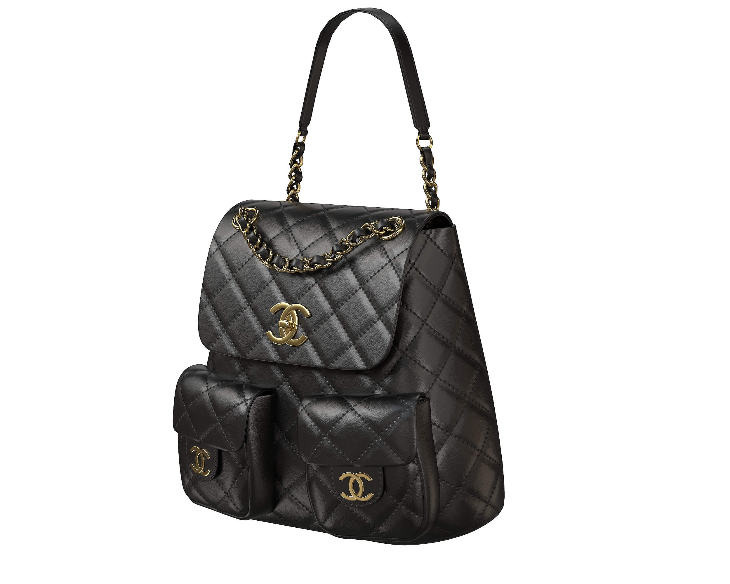 Chanel Small Backpack Bag by 3dmonk