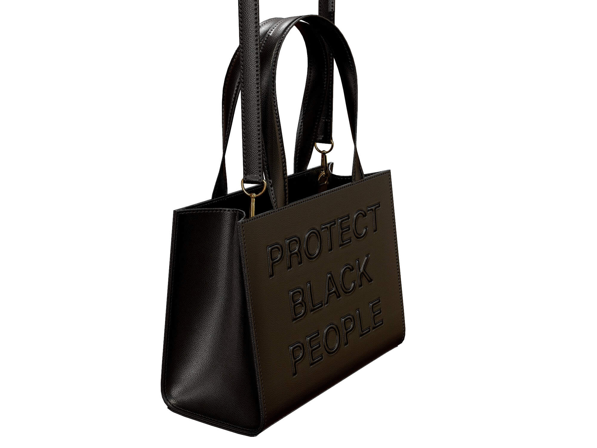 Cise Pbp - Vegan Leather Mini Bag Black 3D Model by 3dmonk