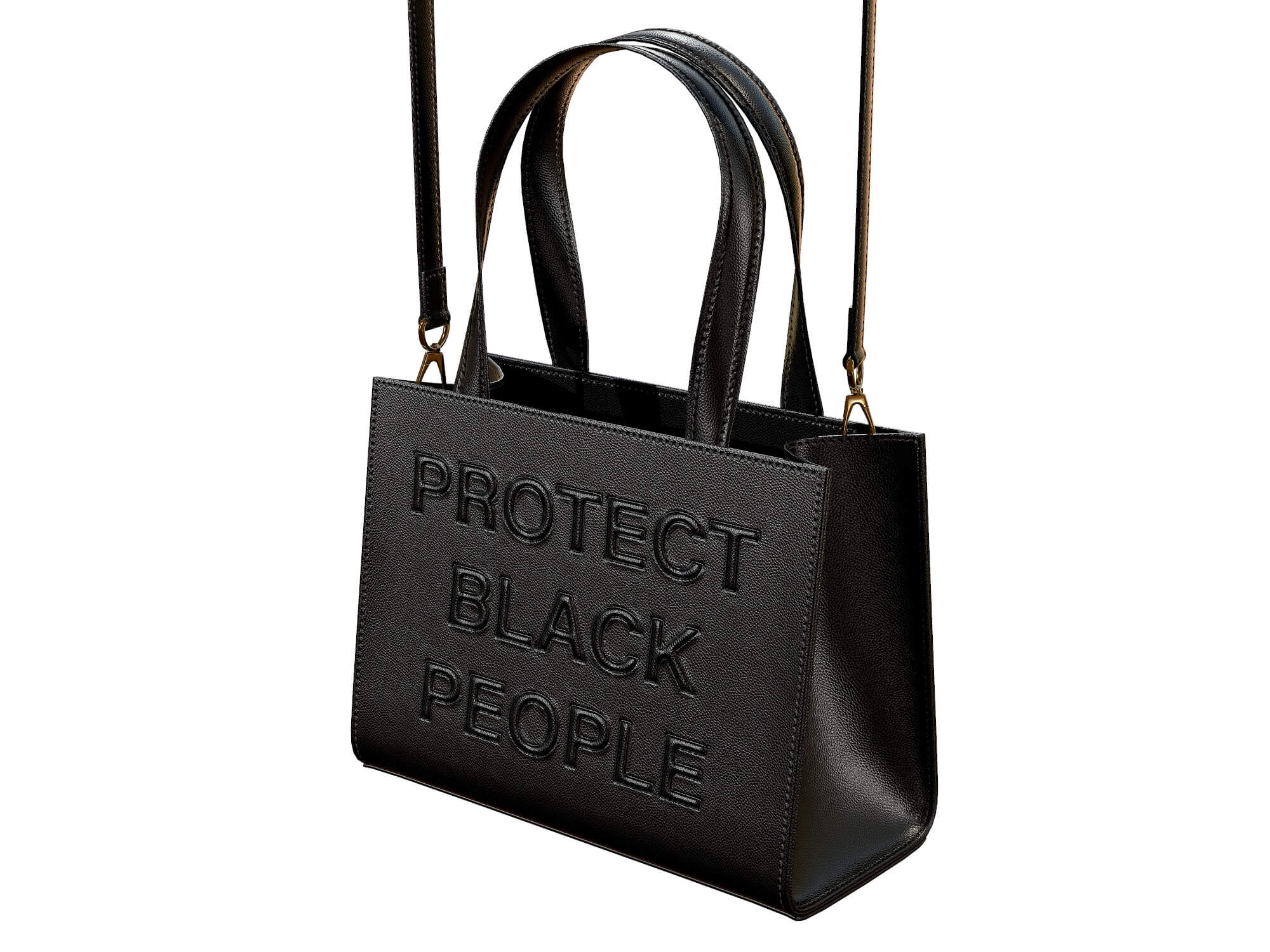 Cise Pbp - Vegan Leather Mini Bag Black 3D Model by 3dmonk