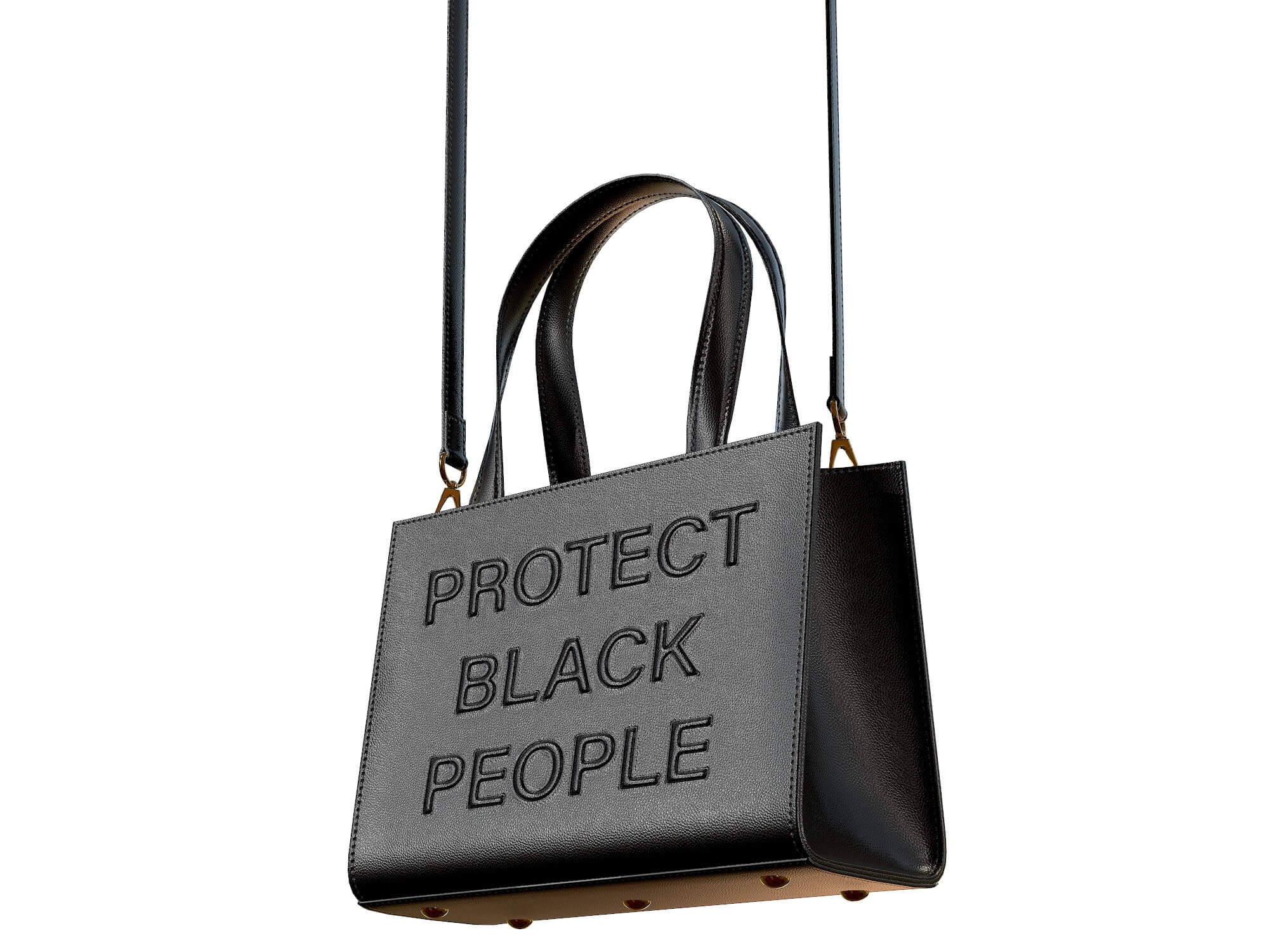 Cise Pbp - Vegan Leather Mini Bag Black 3D Model by 3dmonk