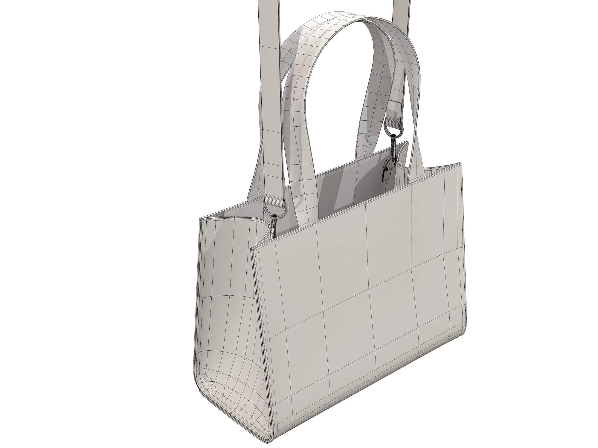 Cise Pbp - Vegan Leather Mini Bag Black 3D Model by 3dmonk