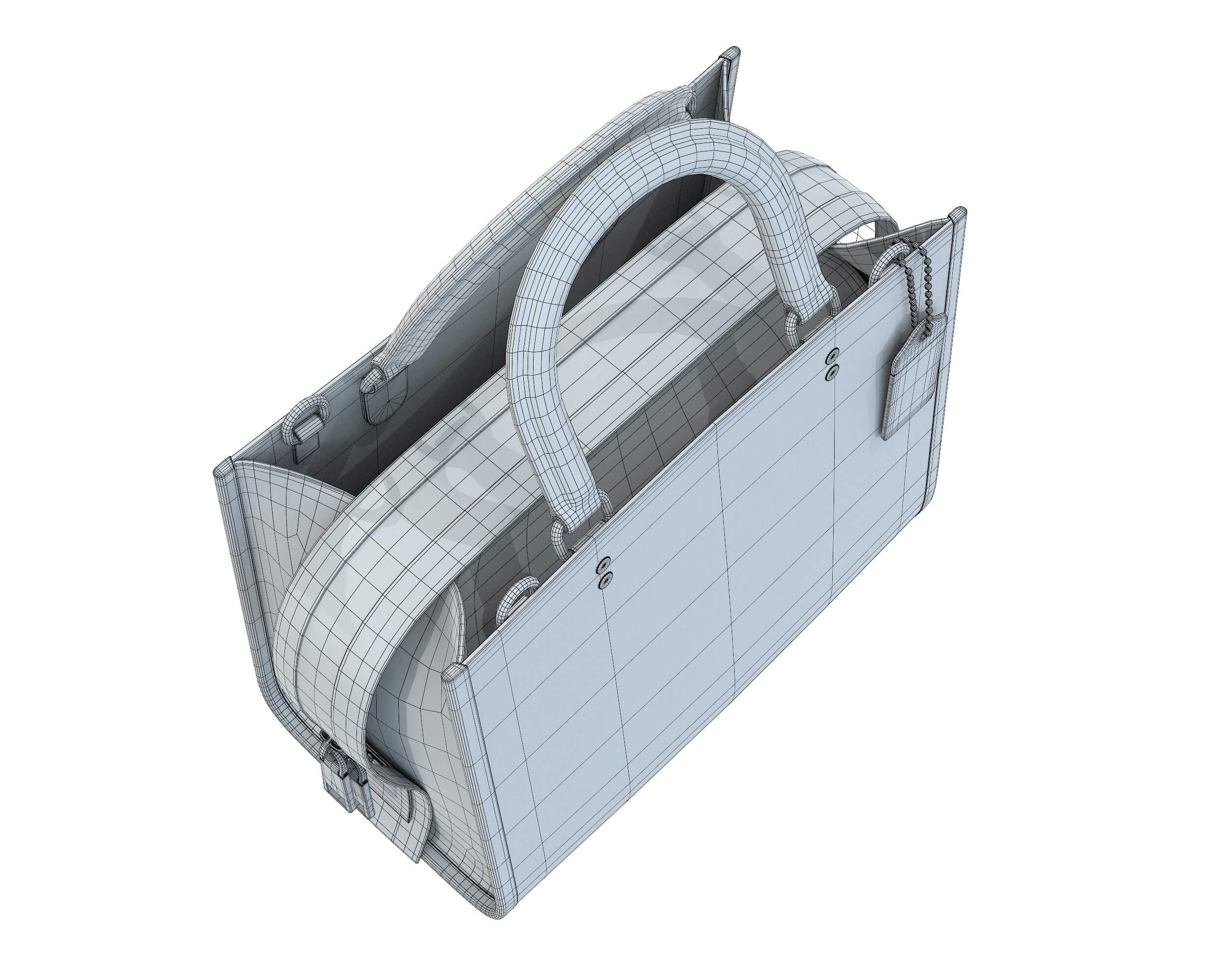 Coach Coachies Rogue Bag Black - 3D Model by 3dmonk