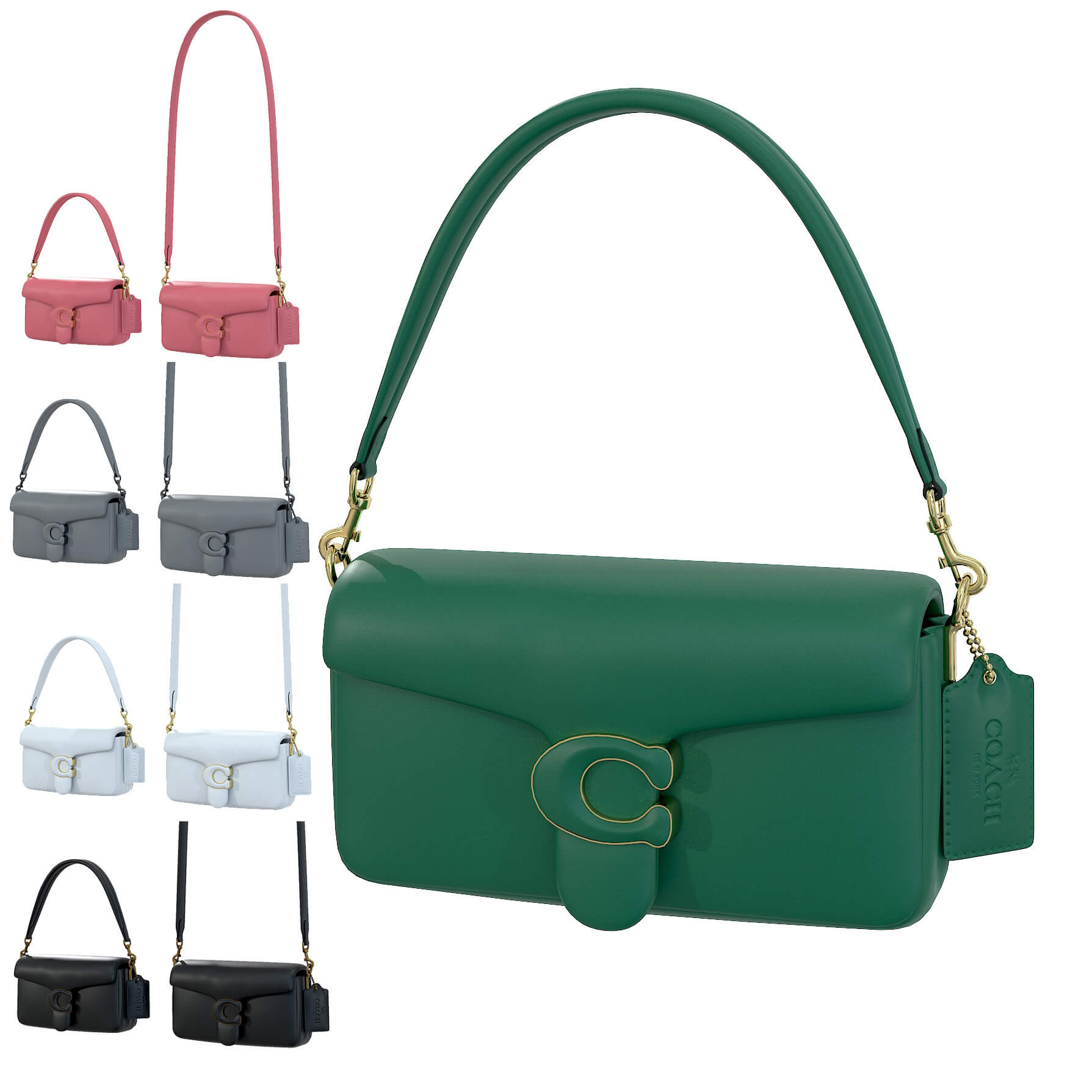 Coach Pillow Tabby Bag - 3D Model by 3dmonk