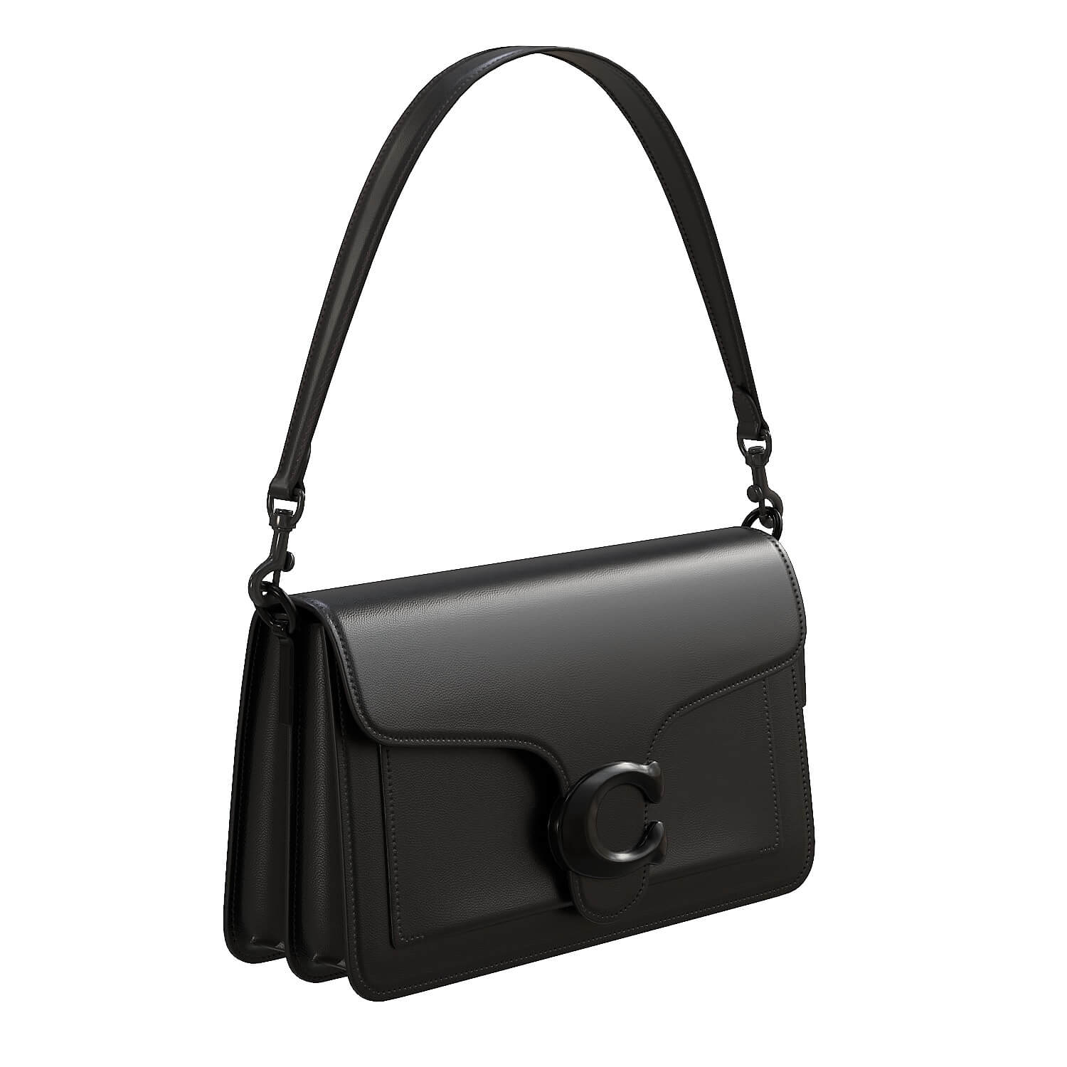 Coach Tabby Shoulder Bag Black - 3D Model by 3dmonk