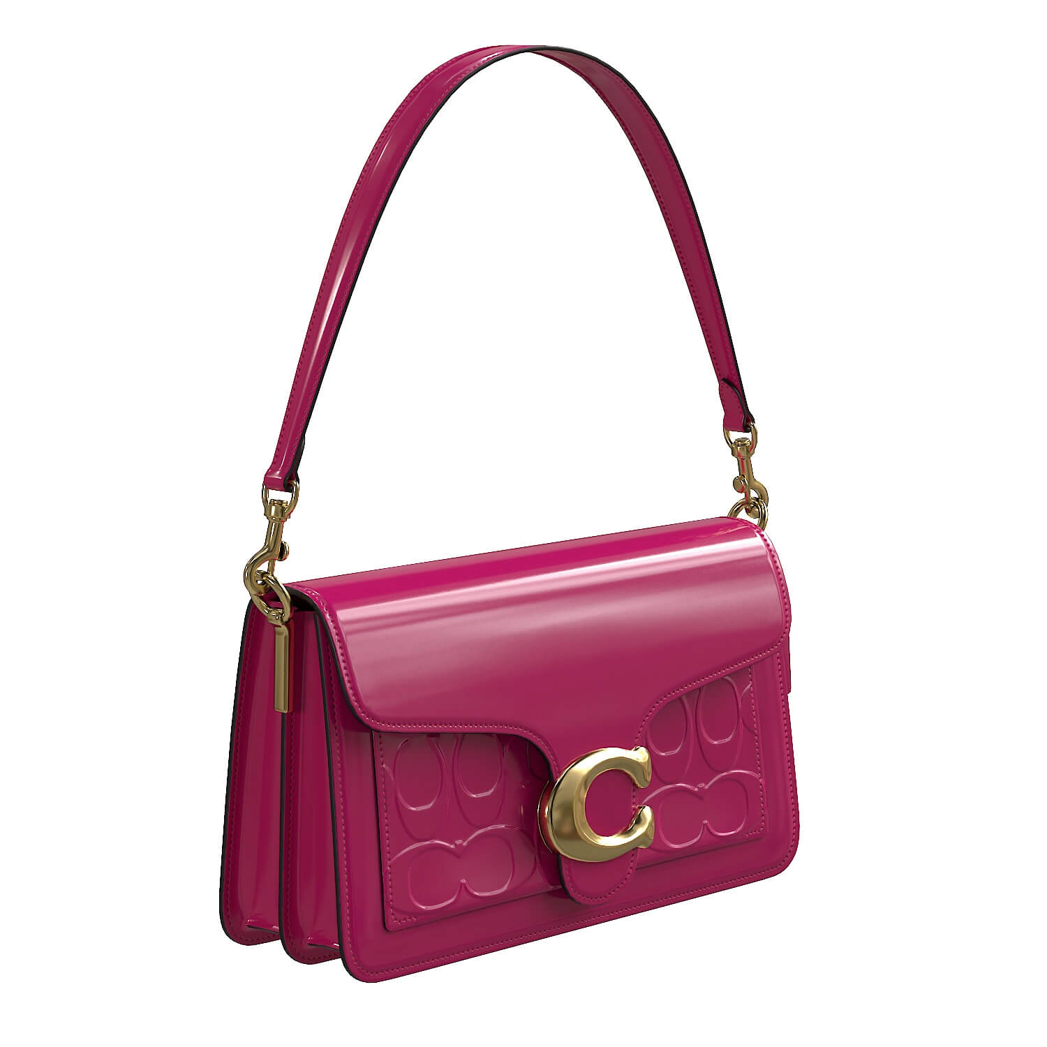 Coach Tabby Shoulder Bag Pink - 3D Model by 3dmonk